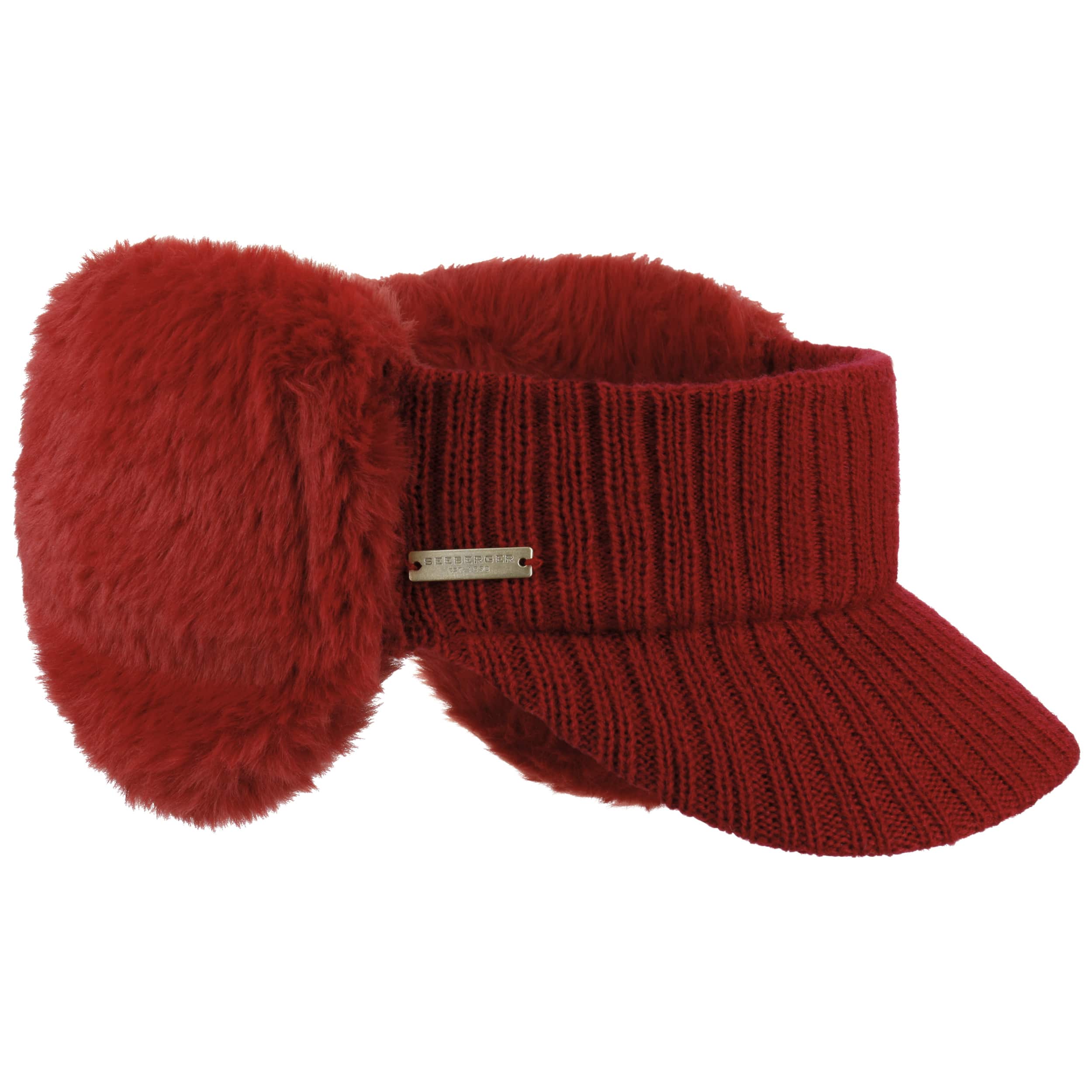 Knit Visor with Ear Warmers by Seeberger - 38,95