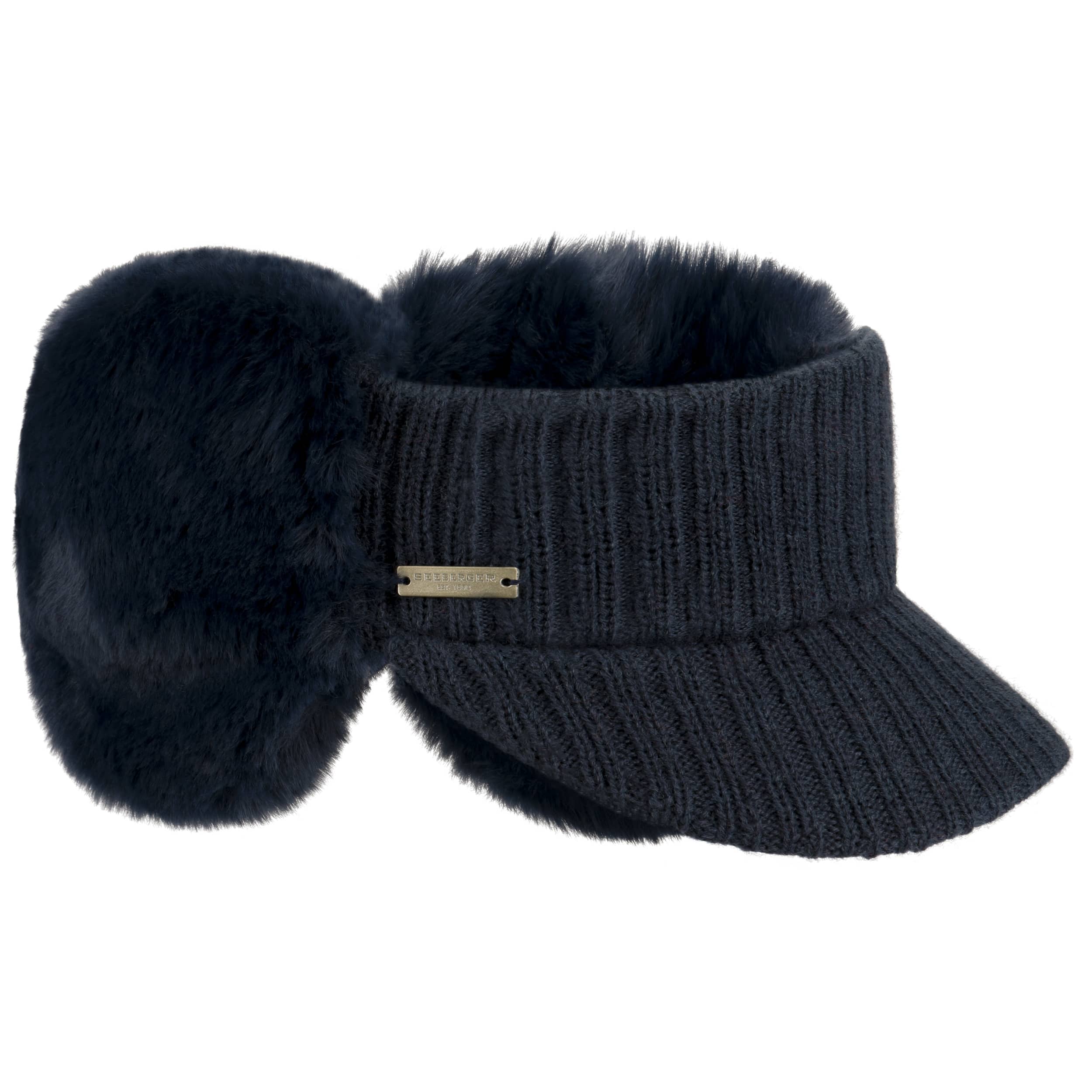 Knit Visor with Ear Warmers by Seeberger - 38,95
