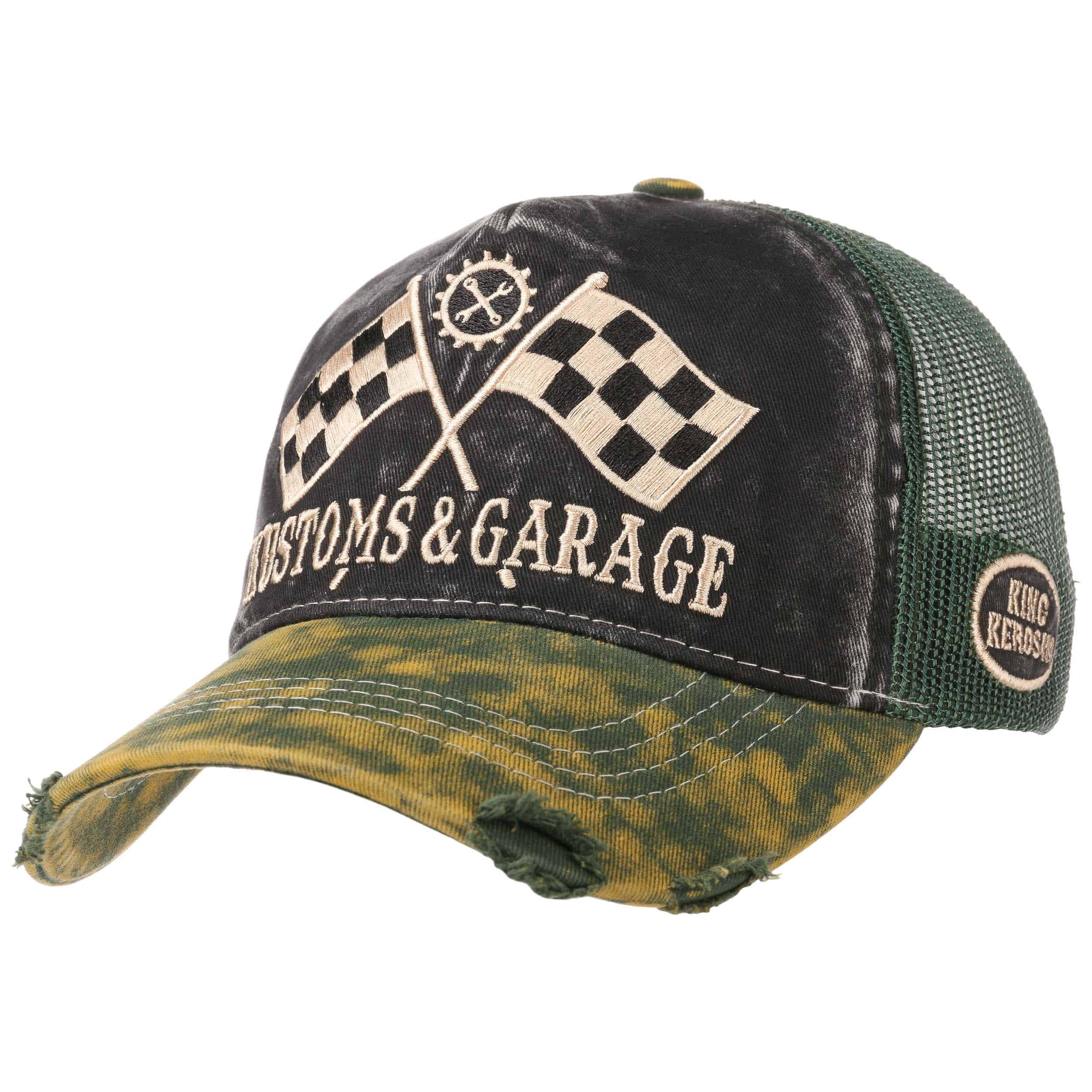 Kustoms & Garage Trucker Cap by King Kerosin - 37,95
