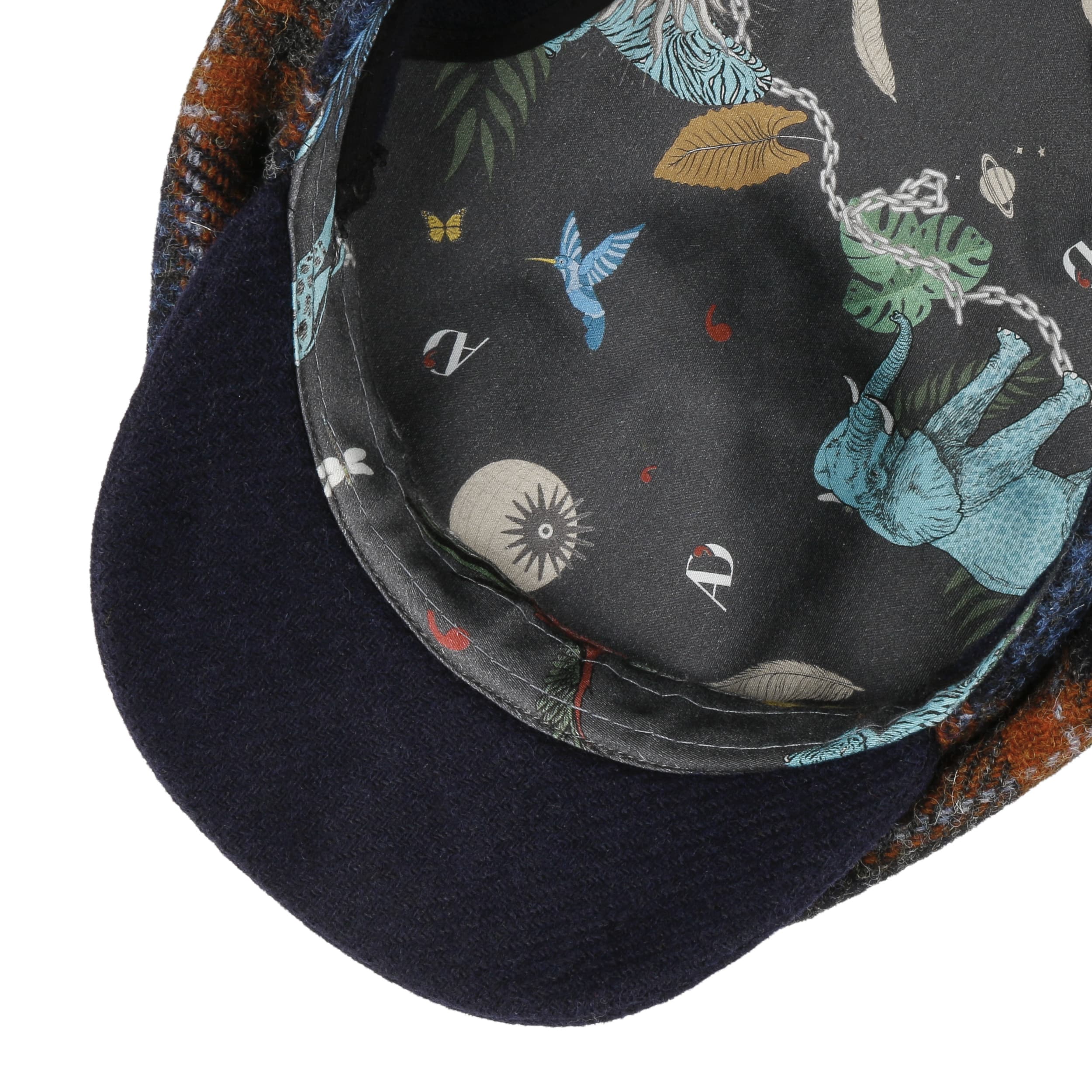 Kyoto Flat Cap with Ear Flaps by Alfonso D’Este - 134,95