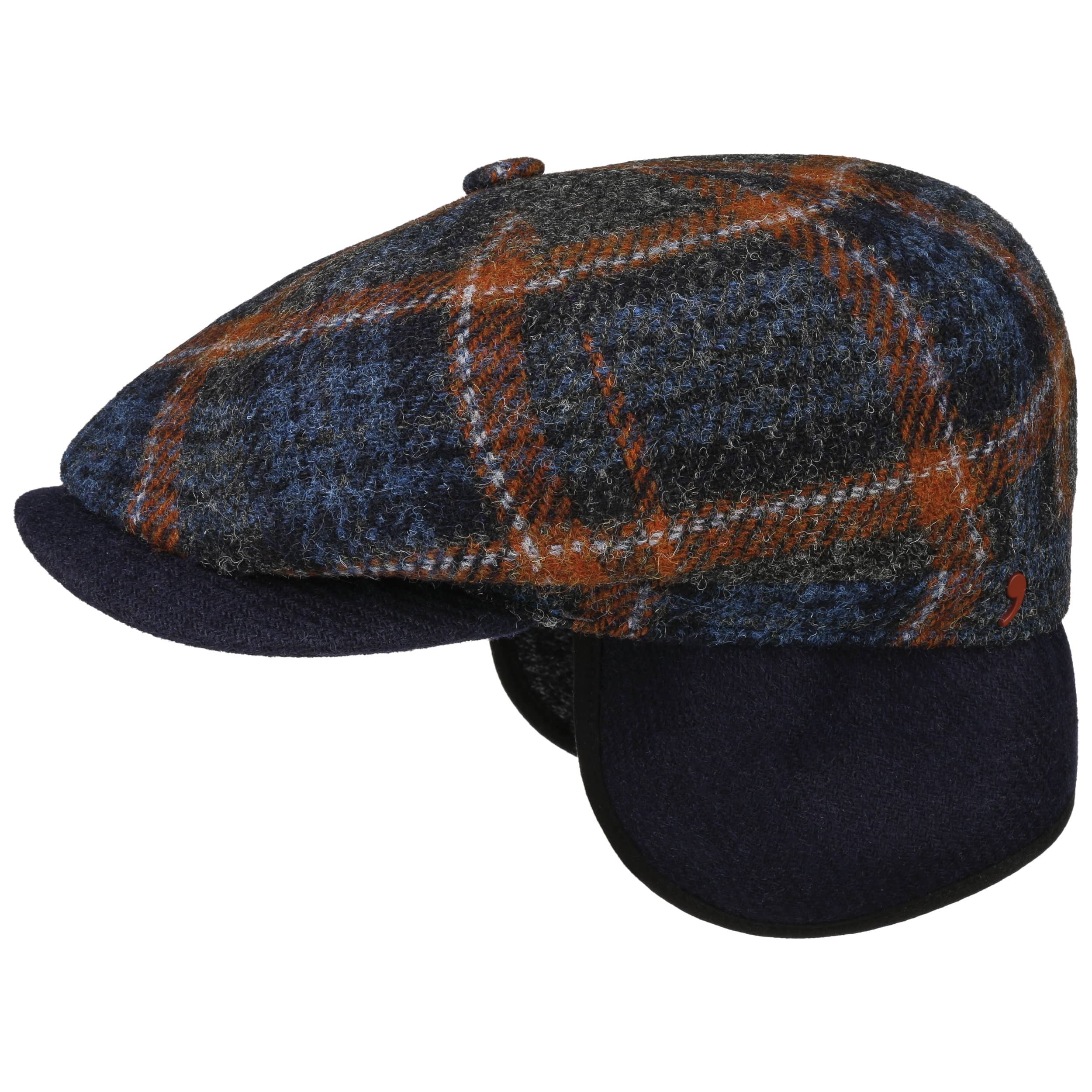 Kyoto Flat Cap with Ear Flaps by Alfonso D’Este - 134,95