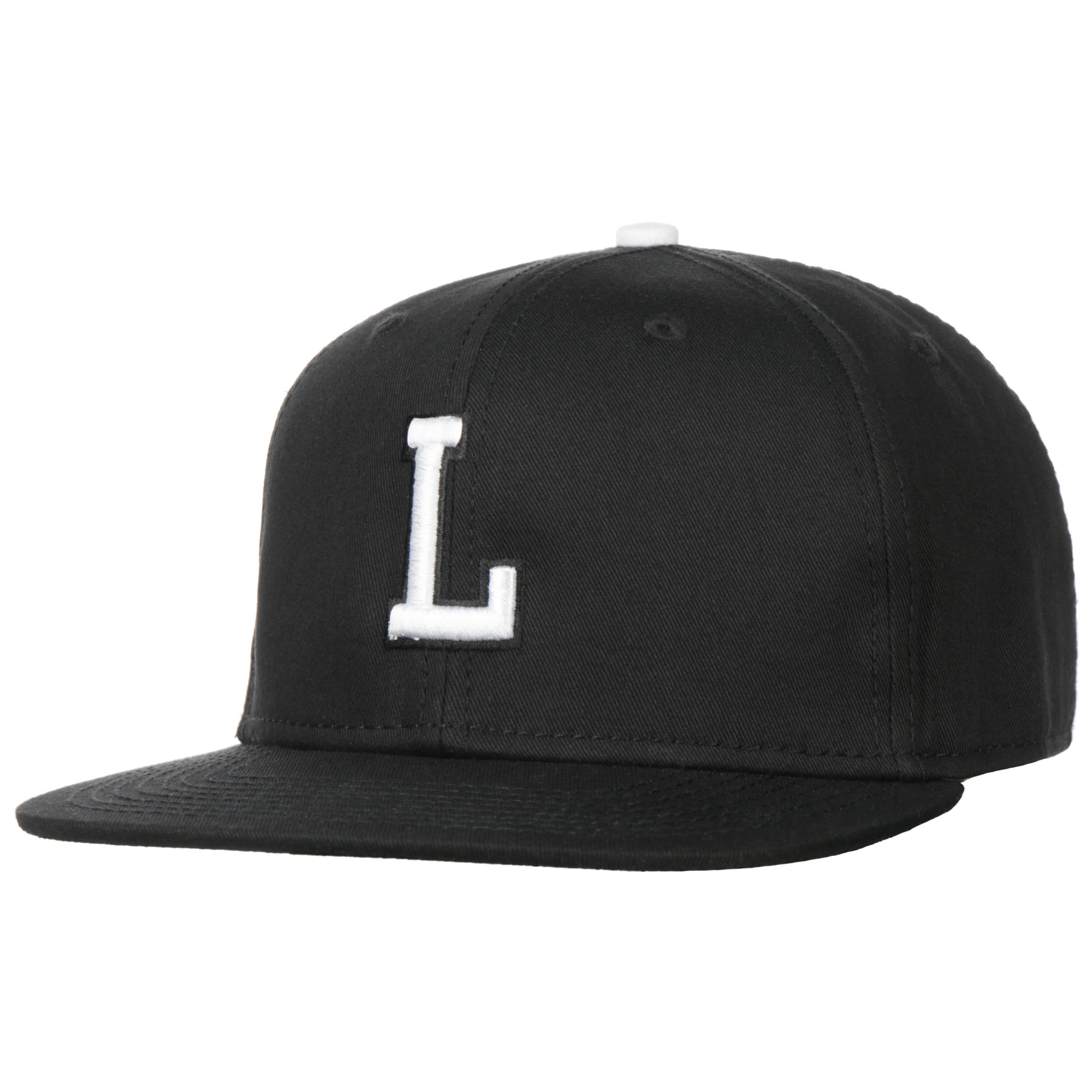 L Letter Snapback Cap - 21,95