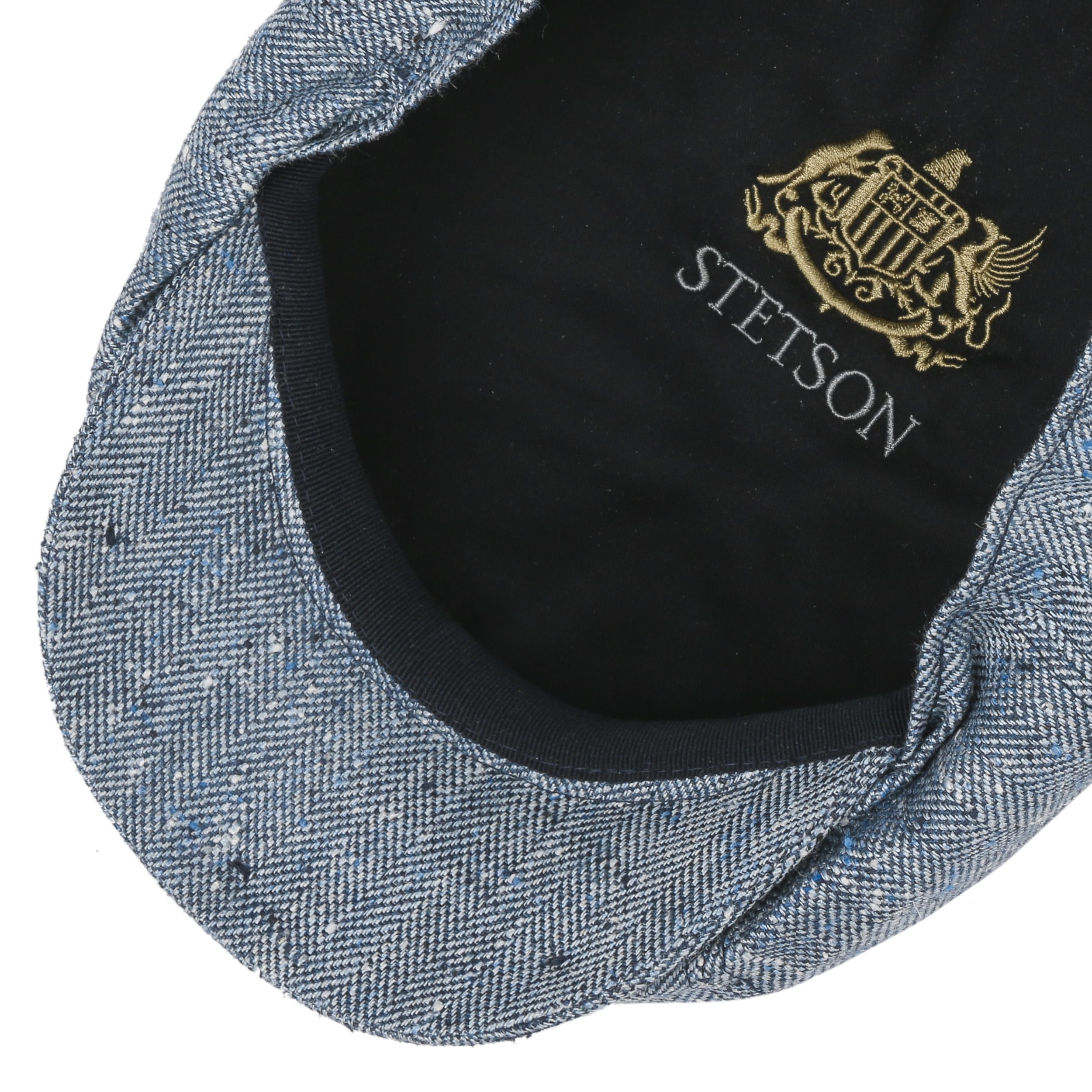 Lanfield Herringbone Flat Cap by Stetson - 179,00