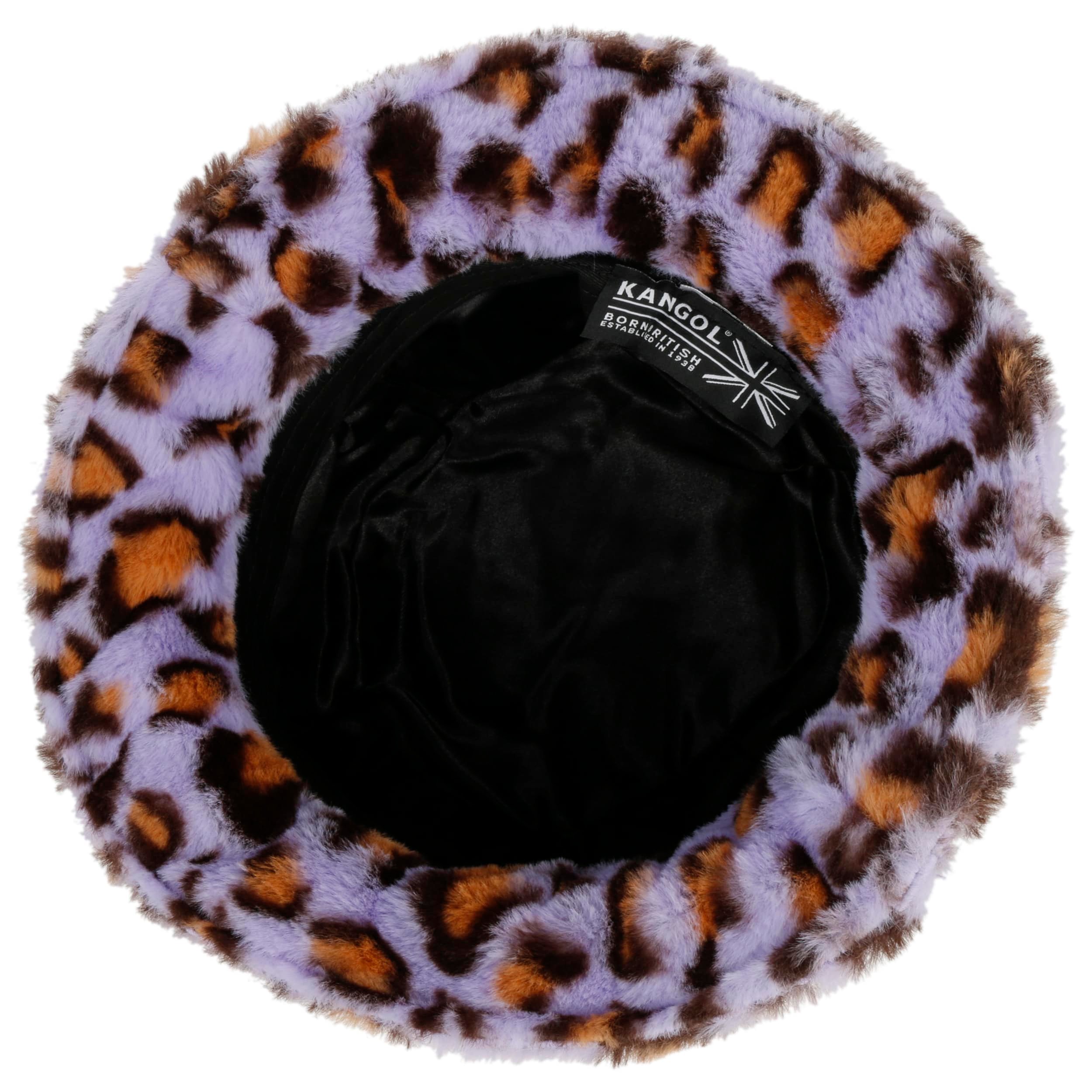 Lavender Leo Faux Fur Bucket Cloth Hat by Kangol - 56,95