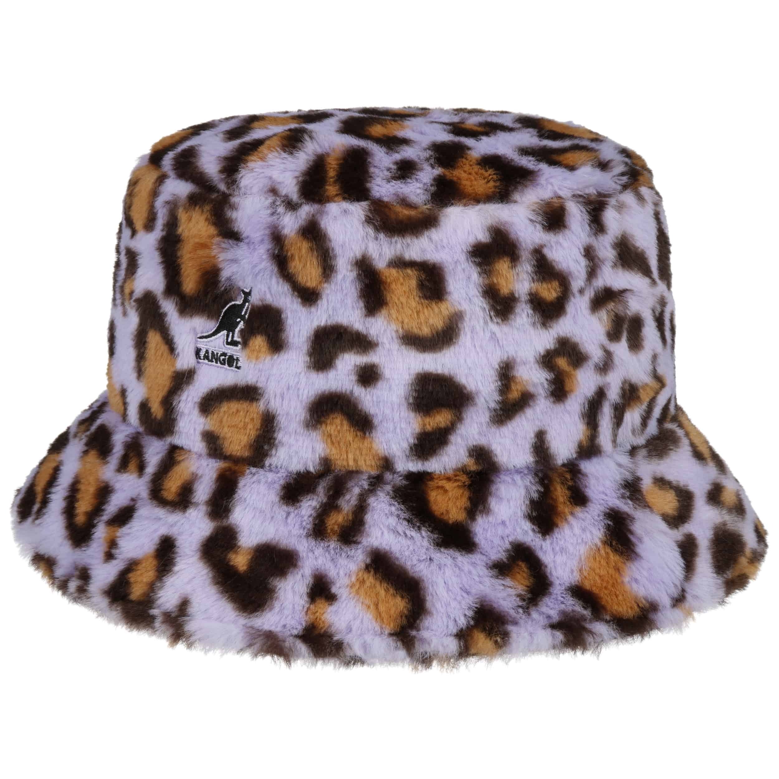 Lavender Leo Faux Fur Bucket Cloth Hat by Kangol - 56,95