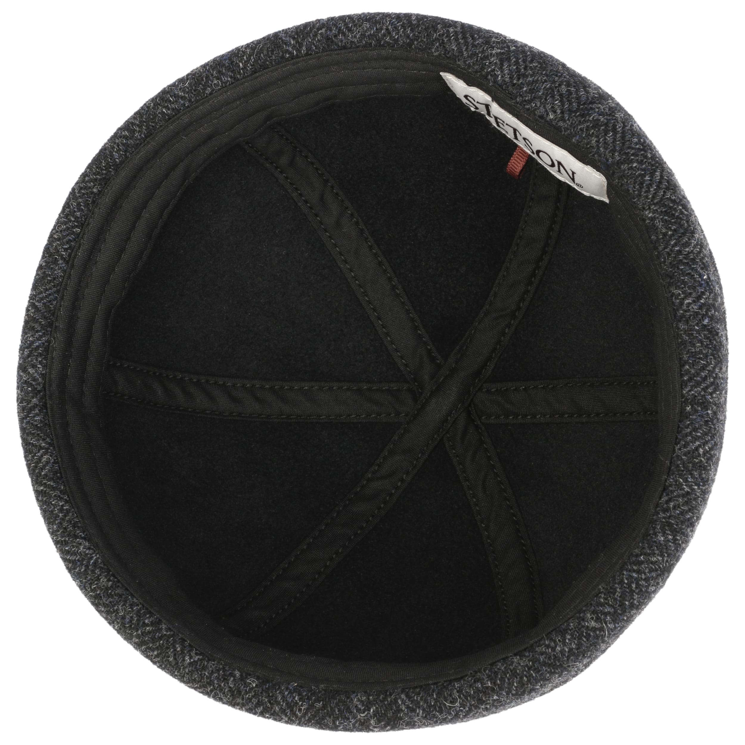 Lavoy Herringbone Wool Docker Hat by Stetson - 79,00