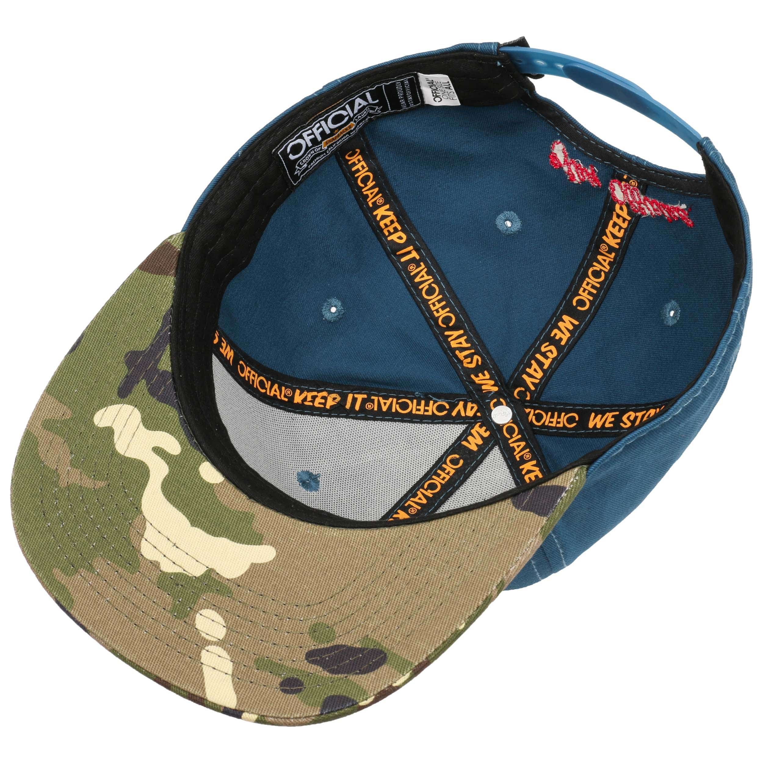 Letterman Snapback Cap by Official Headwear - 24,95