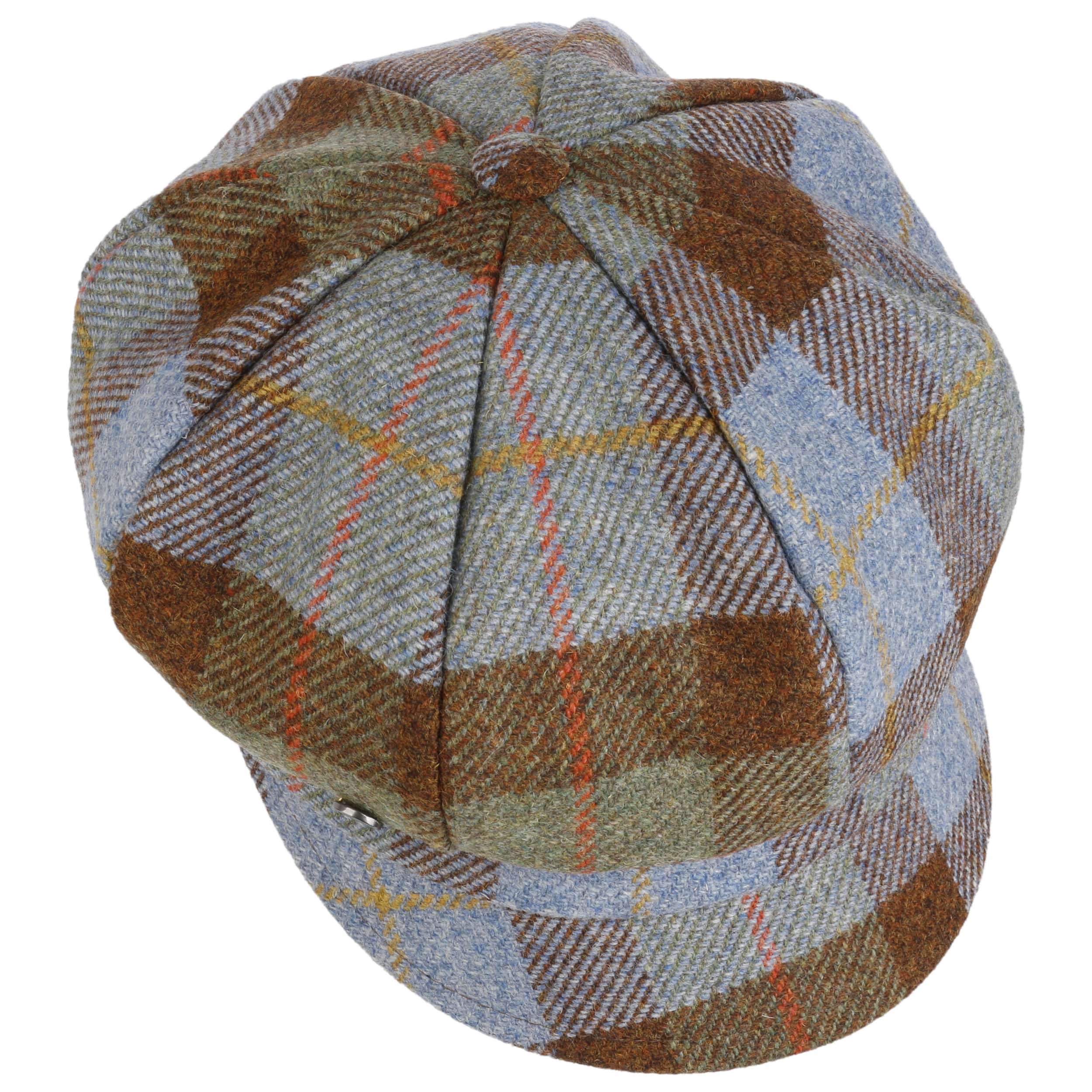 Liasca Wool Check Newsboy Cap by Lierys --> Shop Hats, Beanies & Caps online Hatshopping