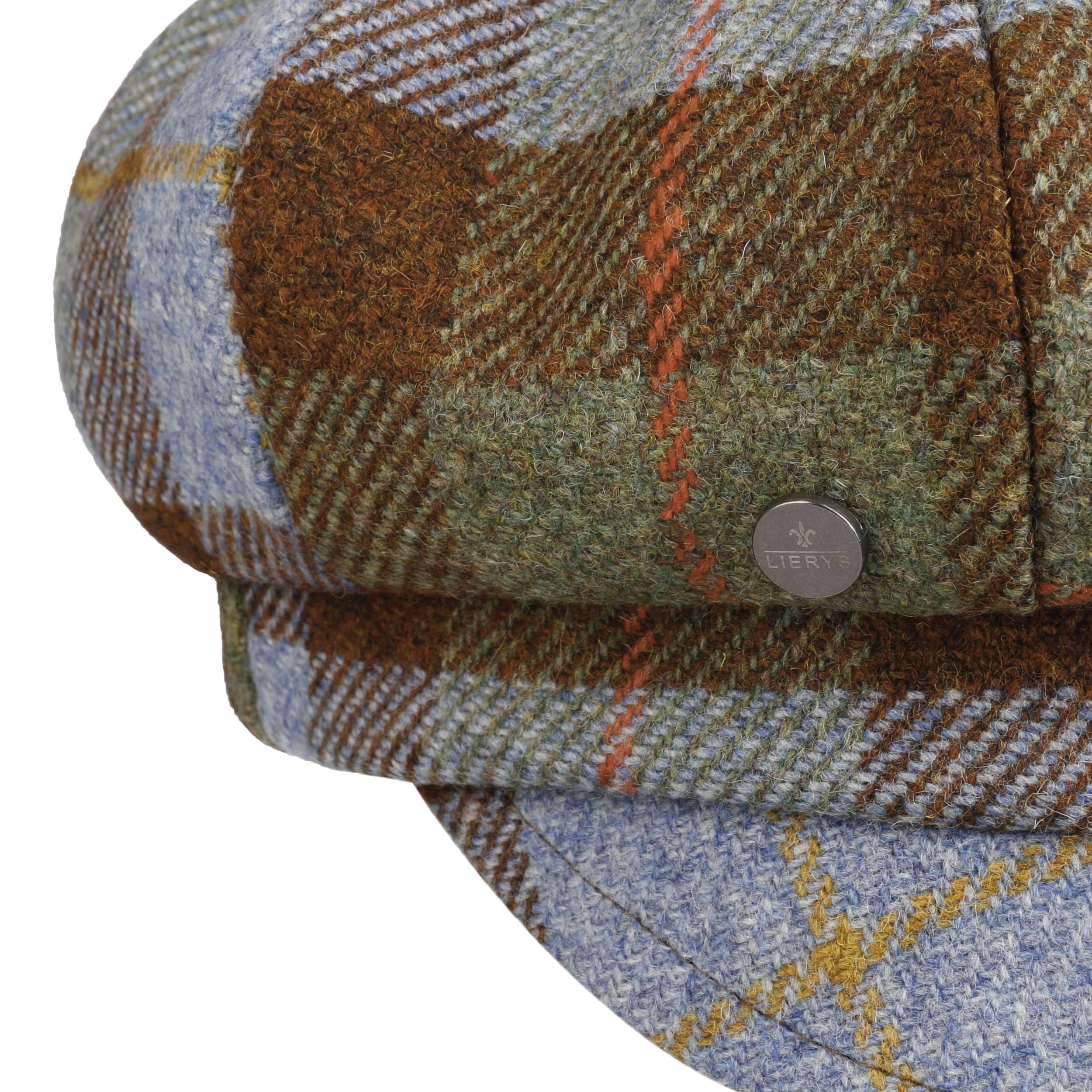 Liasca Wool Check Newsboy Cap by Lierys - 72,95