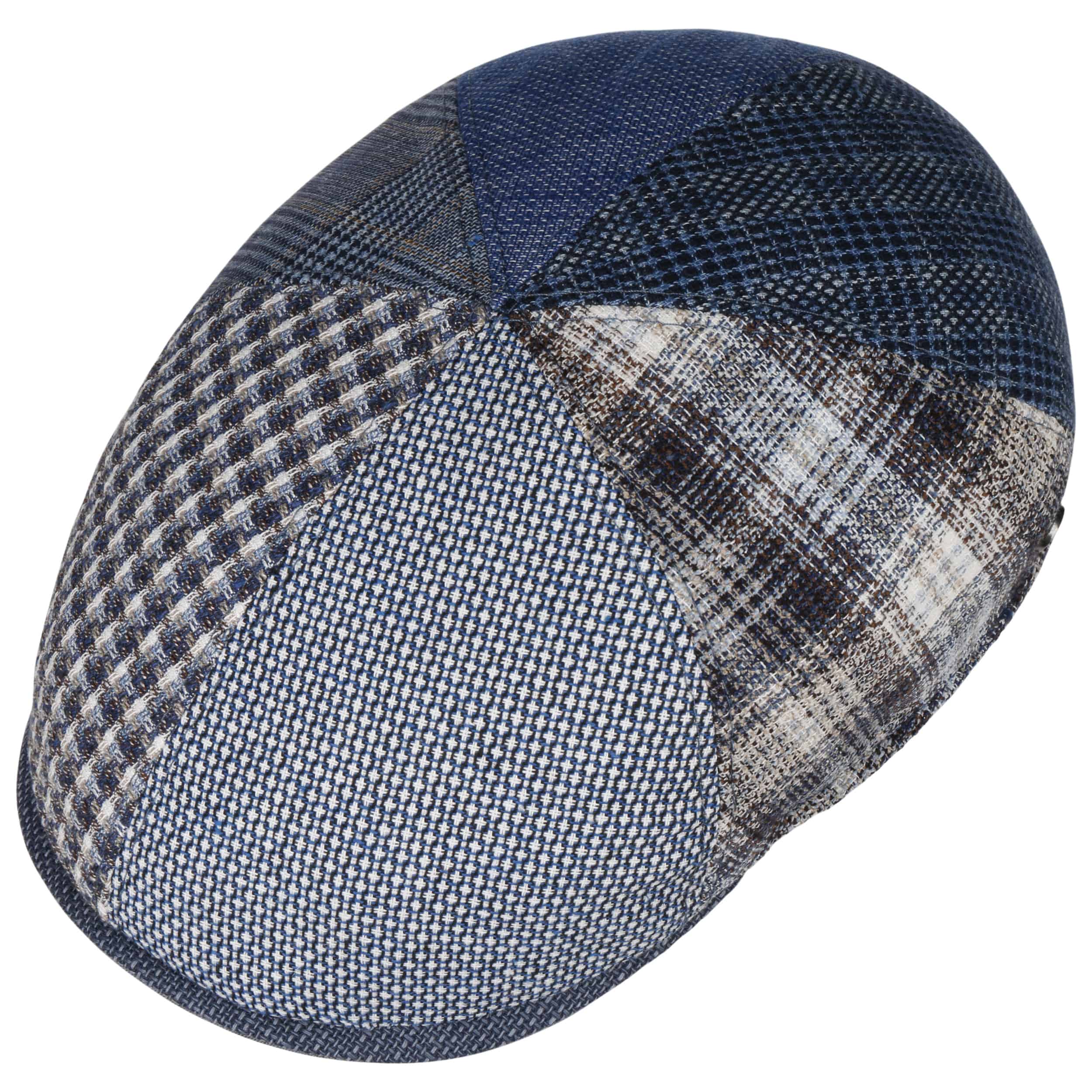 Light Patchwork Flat Cap by Lierys --> Shop Hats, Beanies & Caps online ...
