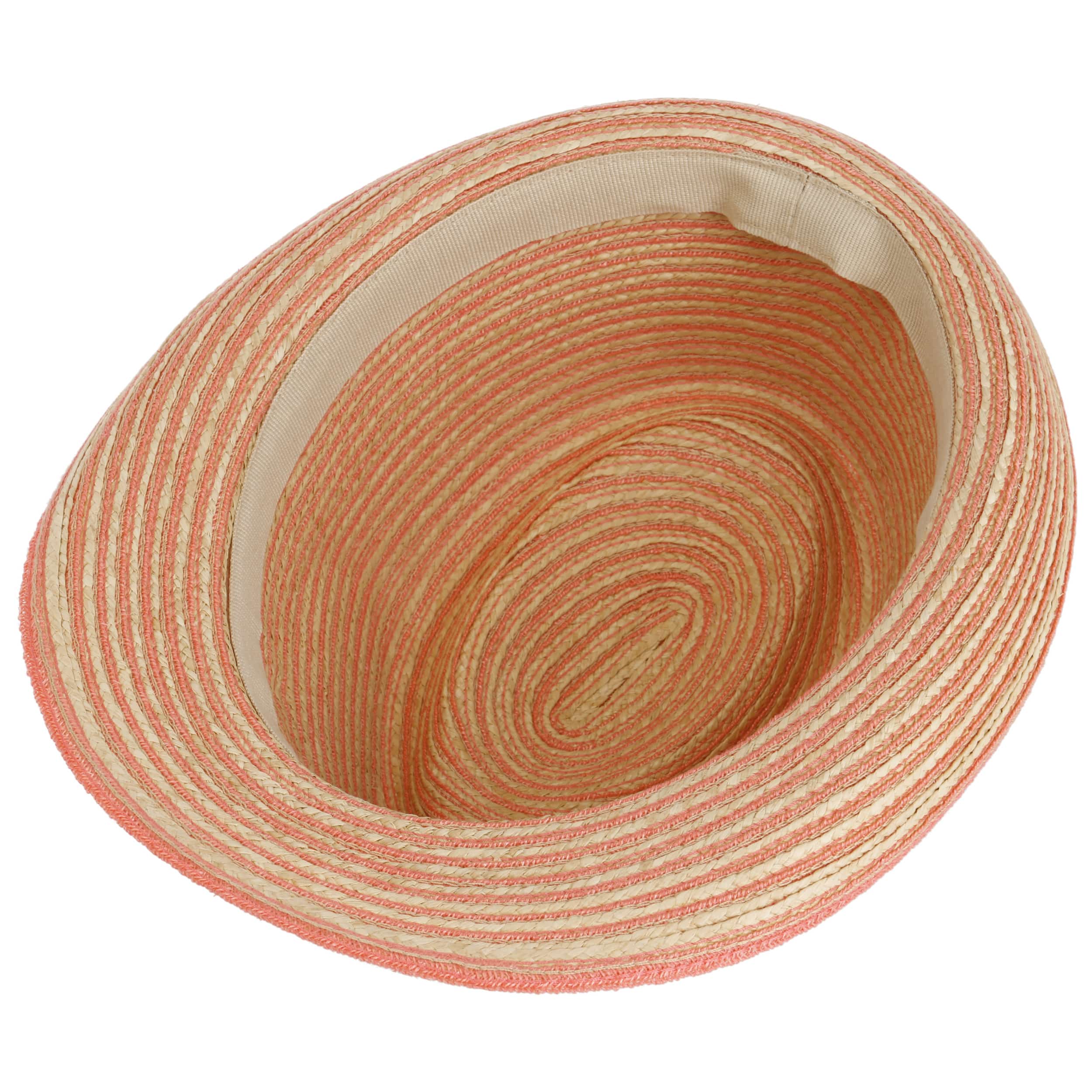 Light Twotone Trilby Straw Hat by Lierys - 108,95