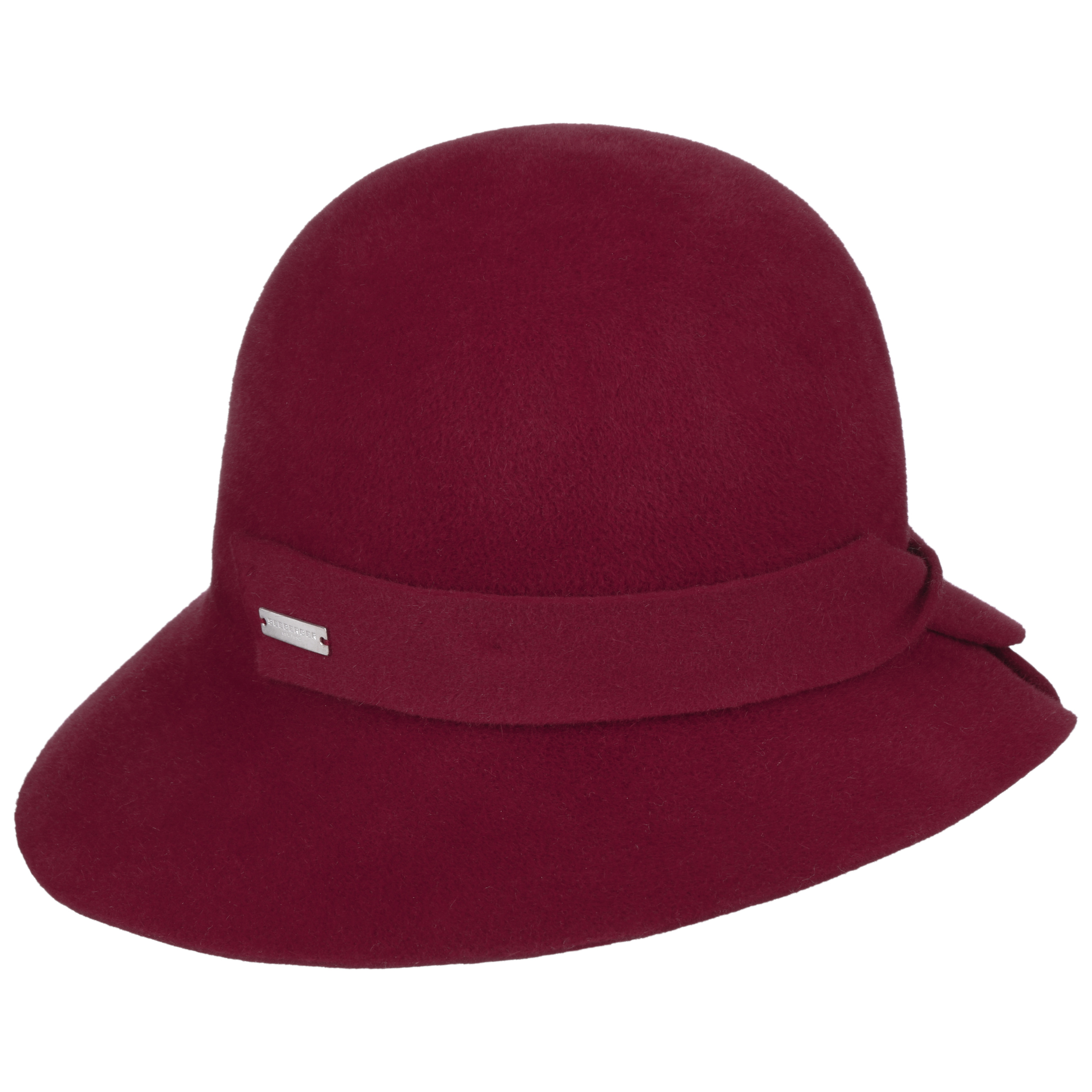 Lindana Velours Cloche Wool Hat by Seeberger --> Shop Hats, Beanies ...