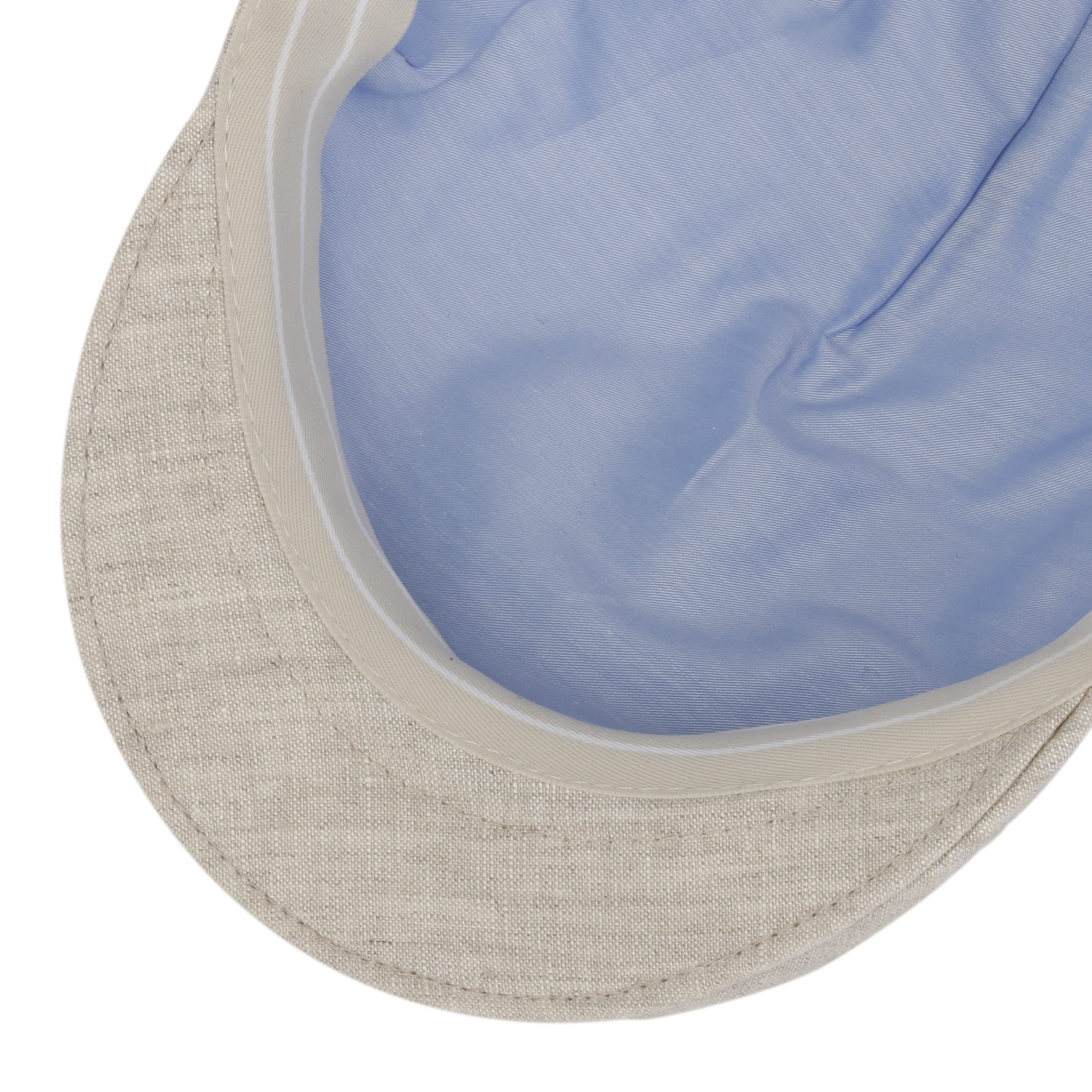 Linen Flat Cap with Coolmax --> Shop Hats, Beanies & Caps online ...