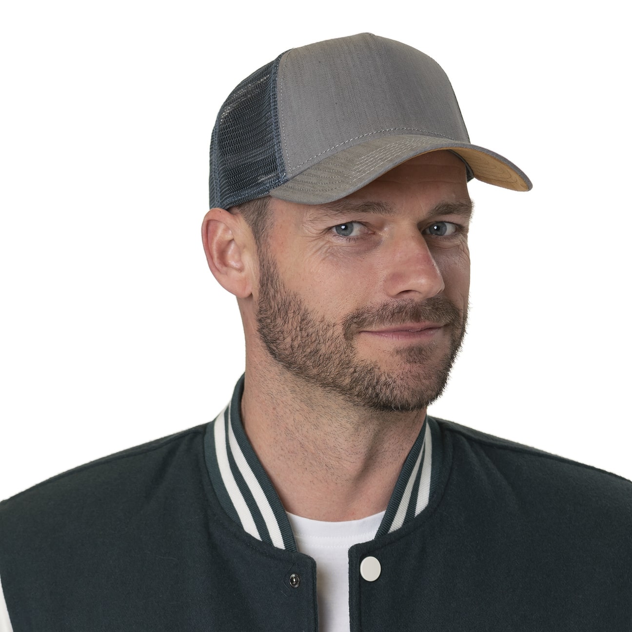 Linen Snapback Mesh Cap by Djinns - 26,95