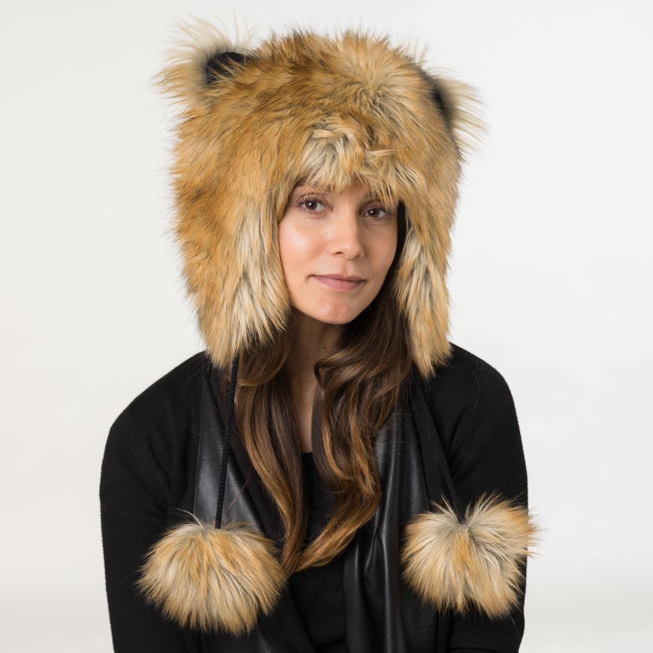 Lion Fake Fur Hat by Eisbär --> Shop Hats, Beanies & Caps online ...