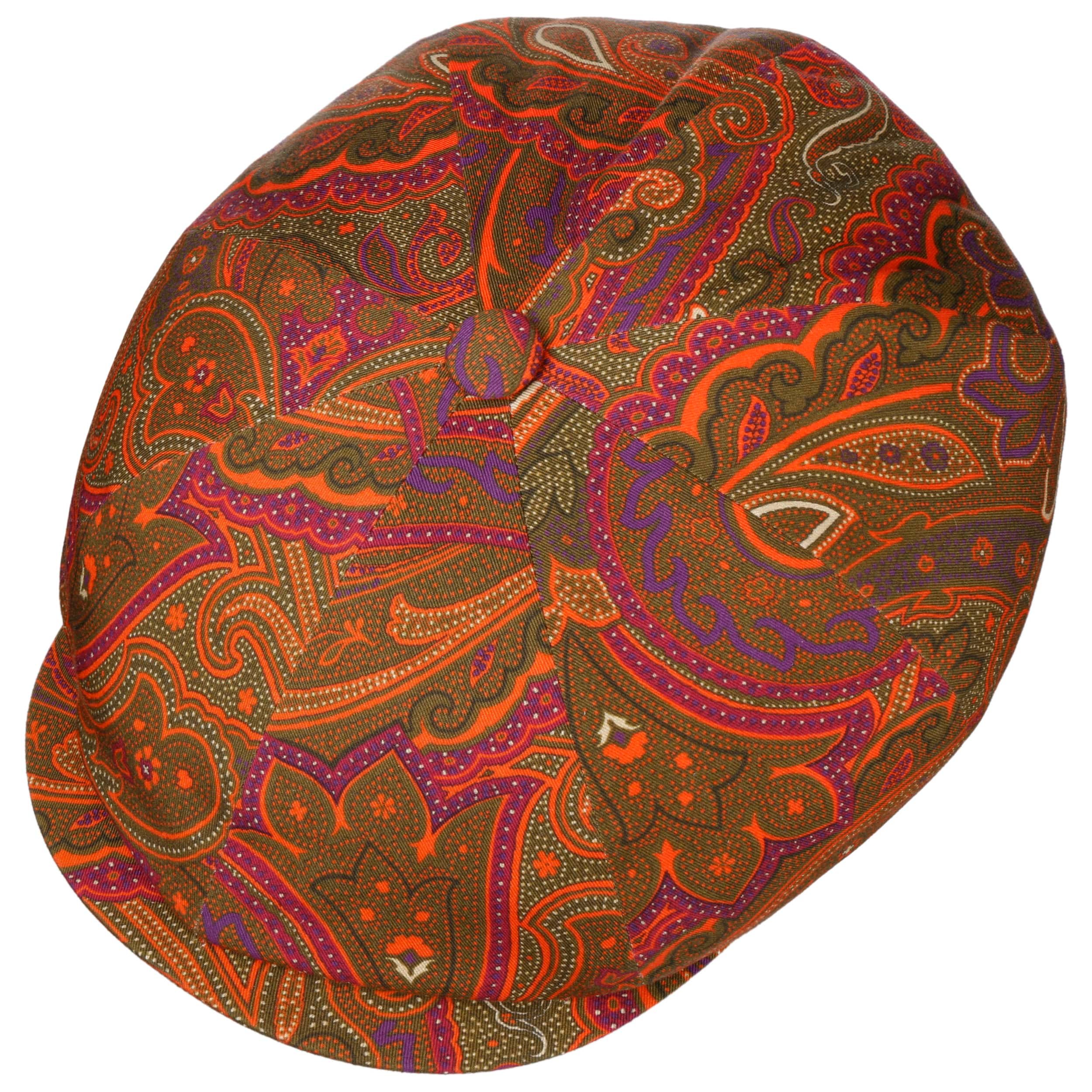 Livelco Paisley Flat Cap by Alfonso D’Este --> Shop Hats, Beanies ...
