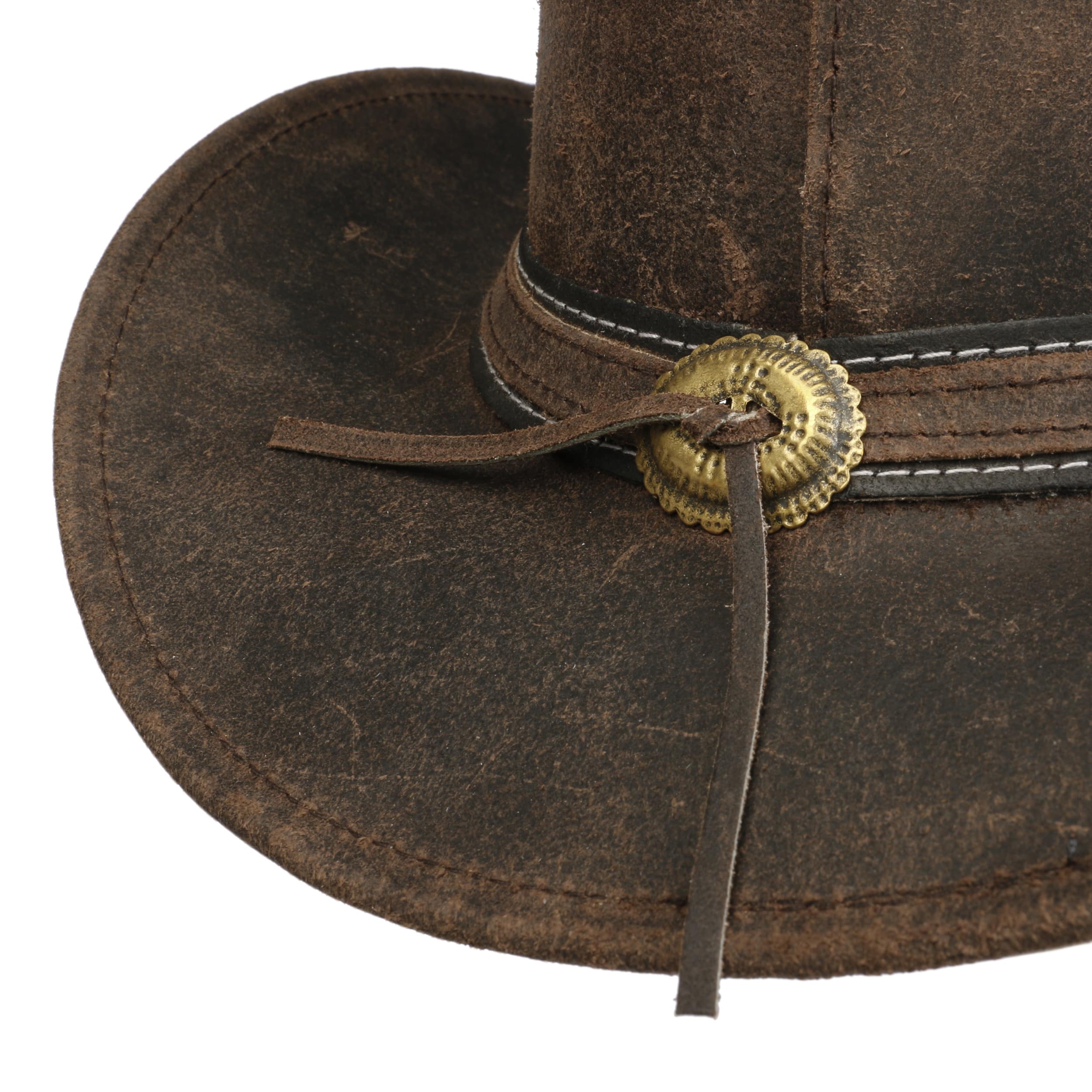 Longford Western Leather Hat by Scippis - 62,95