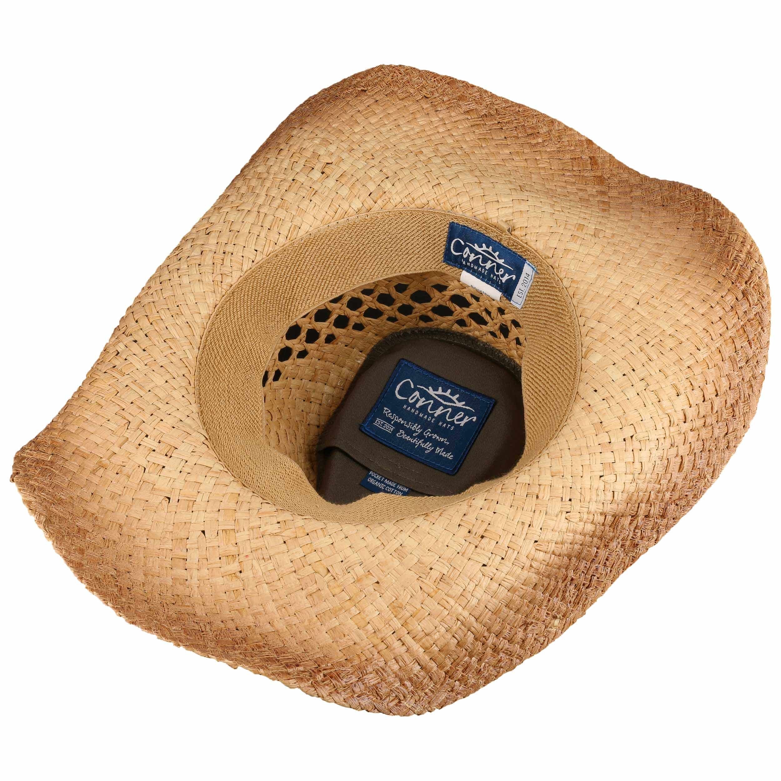 Longhorn Western Straw Hat by Conner - 62,95