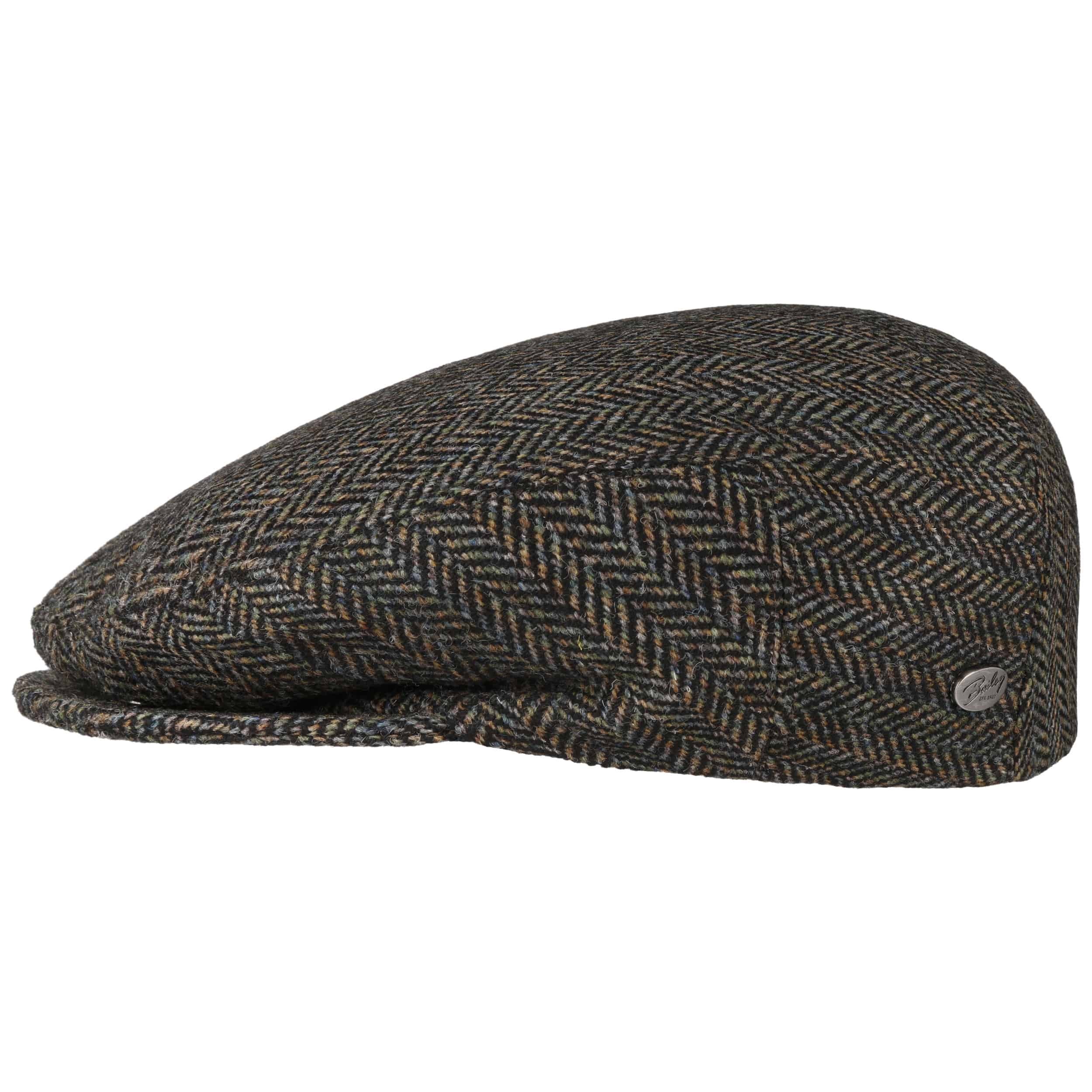 Lord Herringbone Stripe Flat Cap by Bailey 1922 --> Shop Hats, Beanies ...