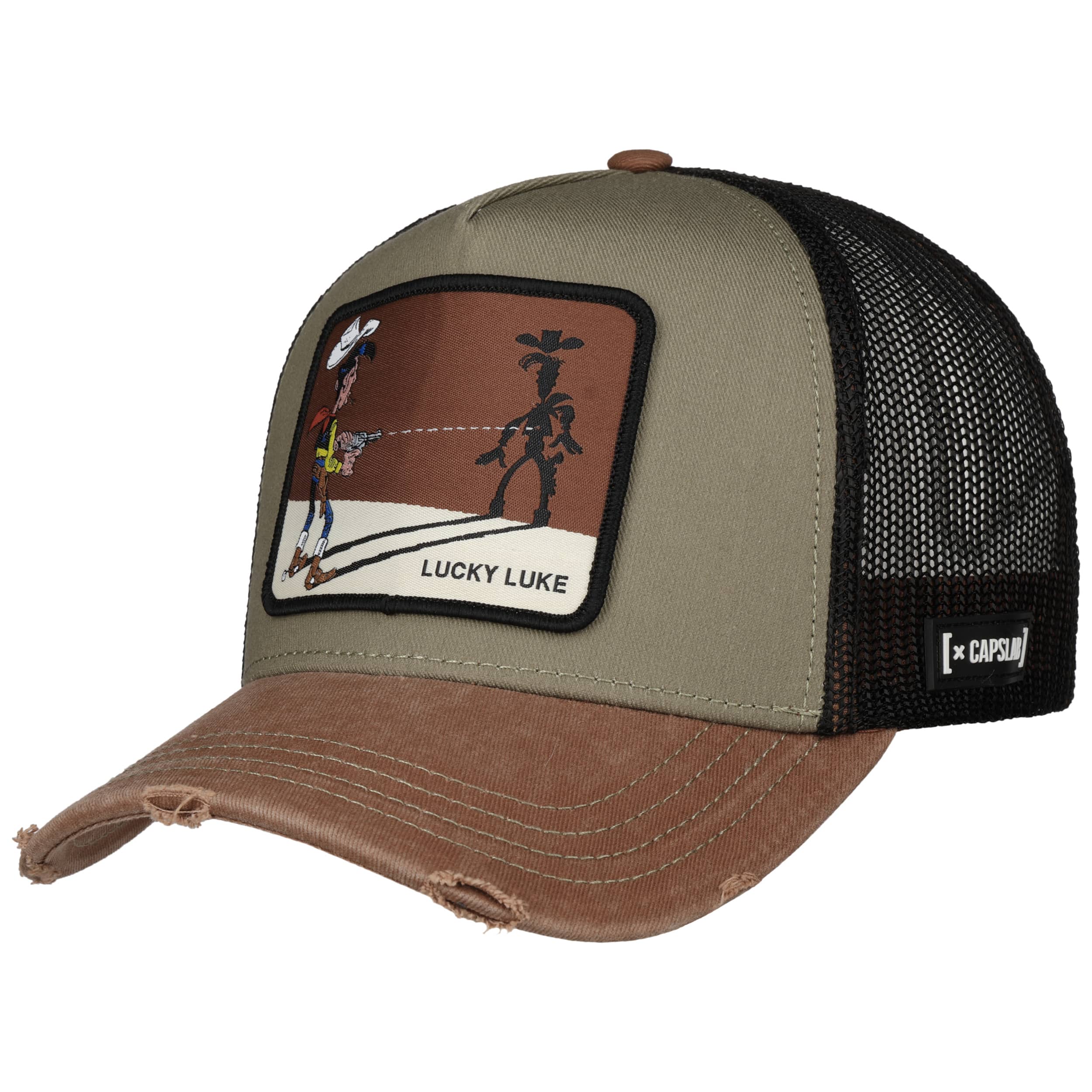 Lucky Luke Trucker Cap by Capslab --> Shop Hats, Beanies & Caps online ...