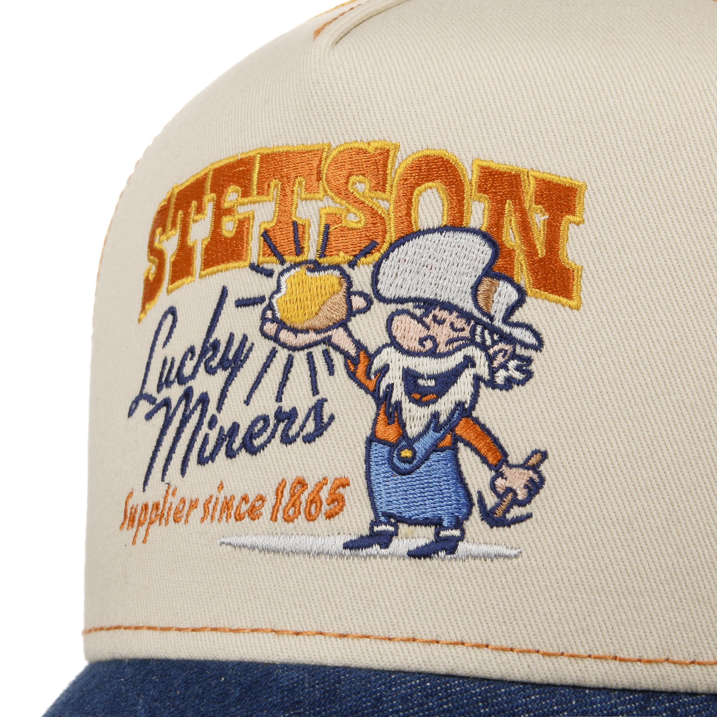 Lucky Miners Trucker Cap by Stetson --> Shop Hats, Beanies & Caps ...
