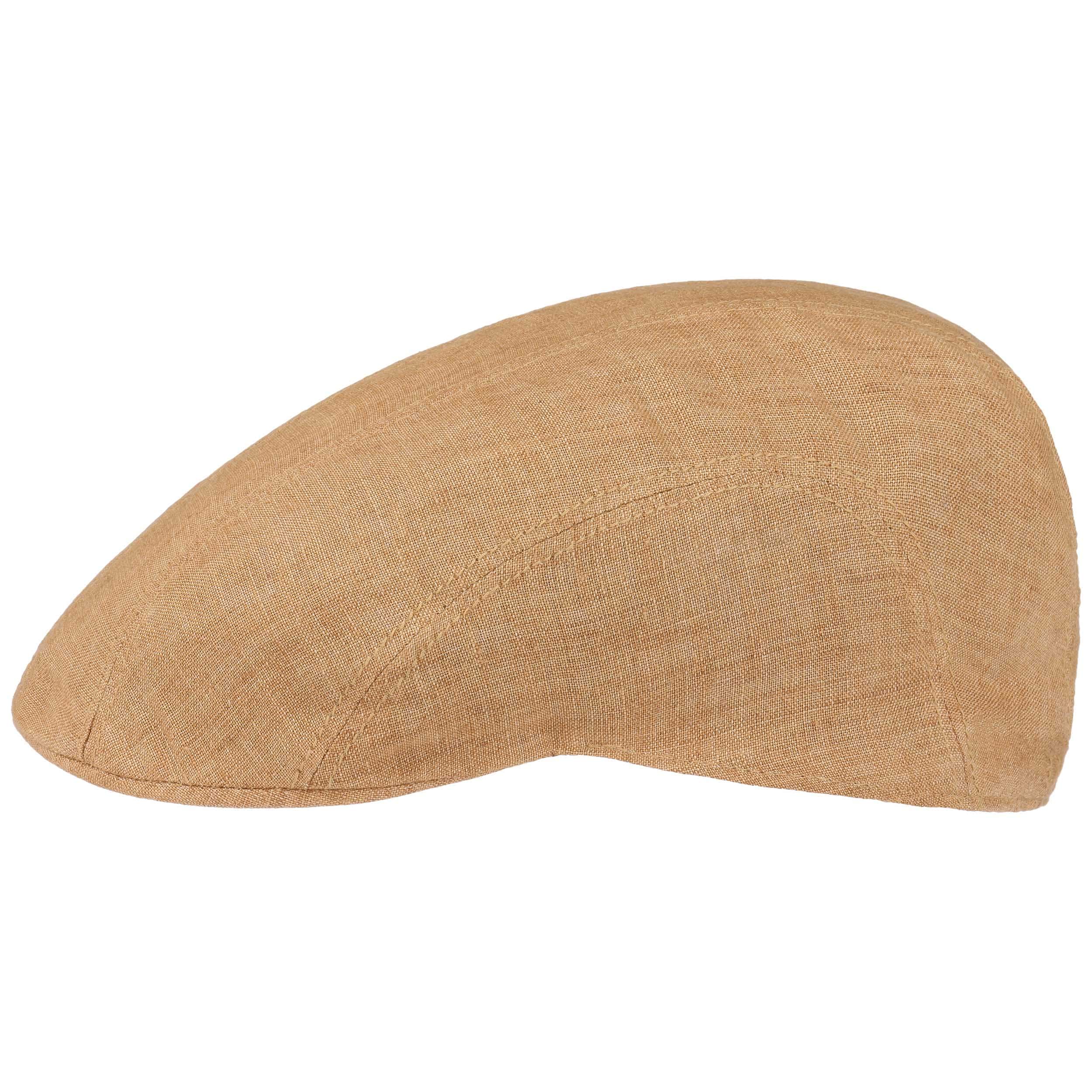 Madison Linen Flat Cap by Stetson - 89,00