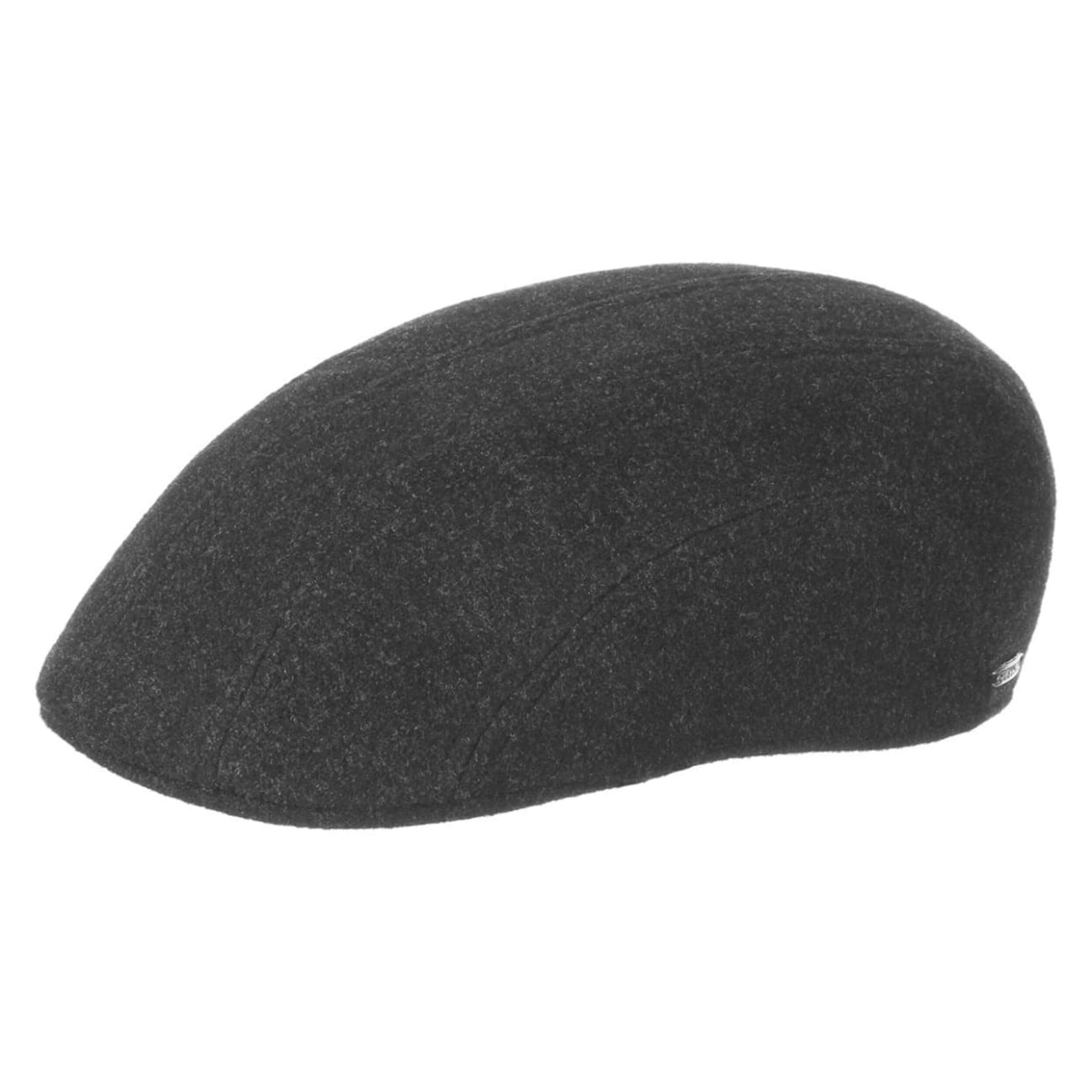 Madison Wool Cashmere Flat Cap by Stetson - 59,00
