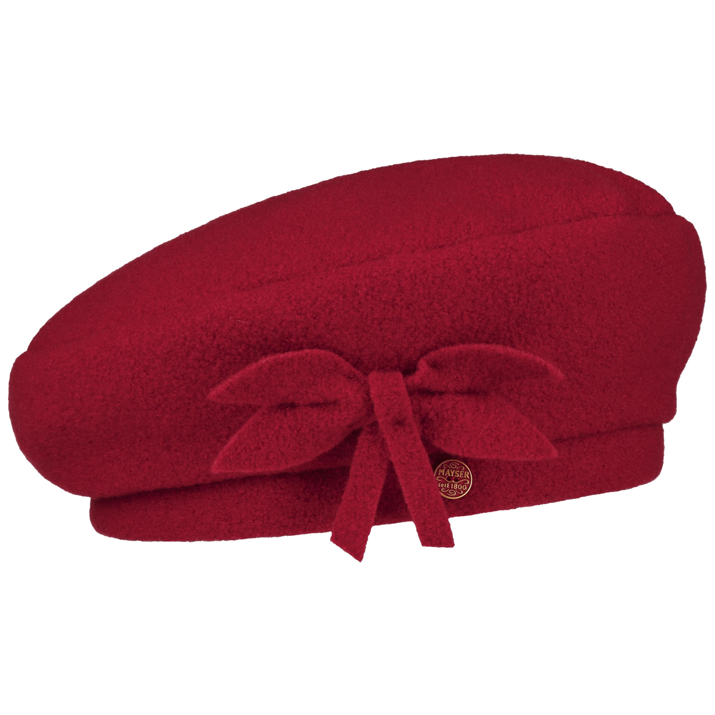 Maike Wool Beret by Mayser --> Shop Hats, Beanies & Caps online Hatshopping