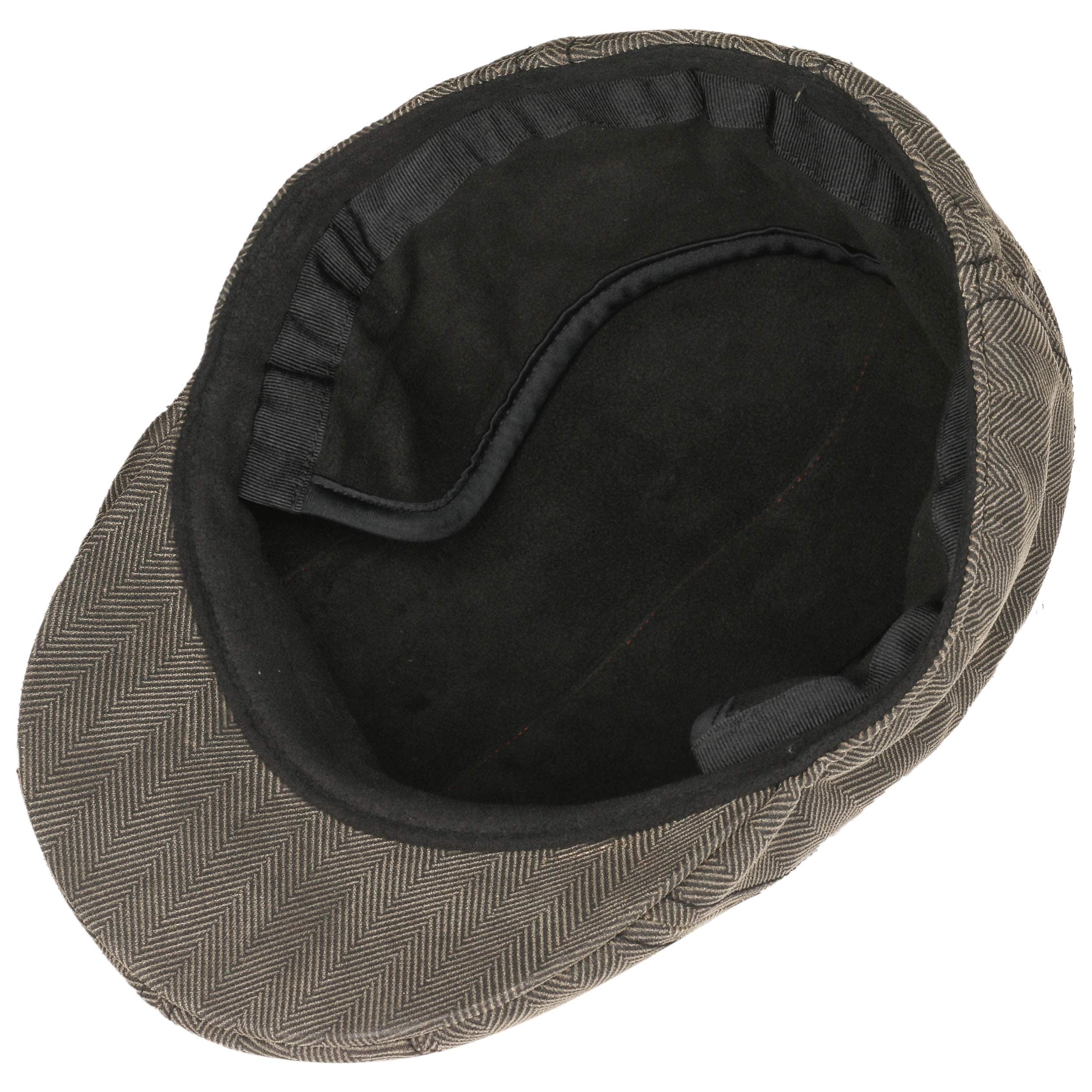 Manatee Herringbone Cap by Stetson - 39,00