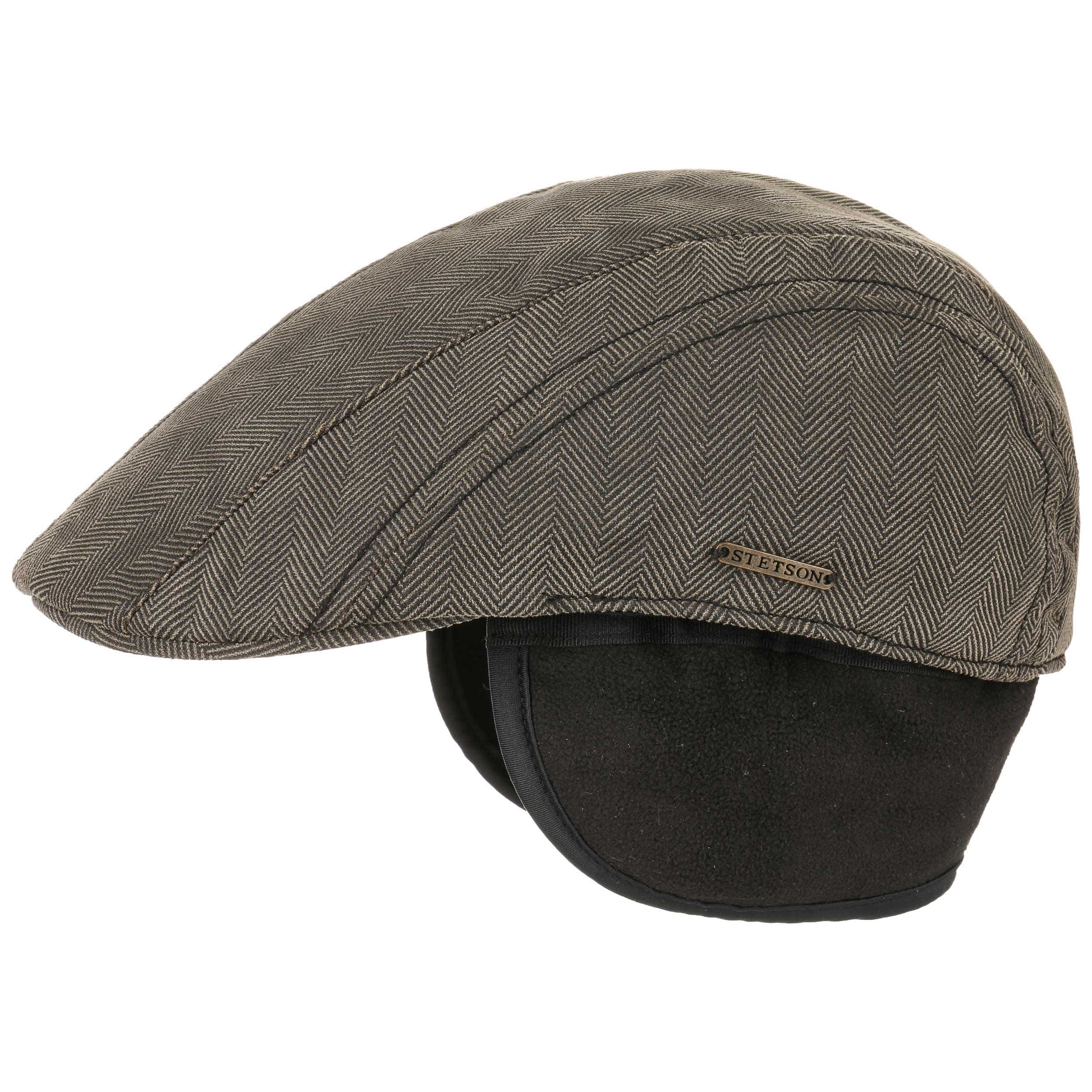 Manatee Herringbone Cap by Stetson - 39,00