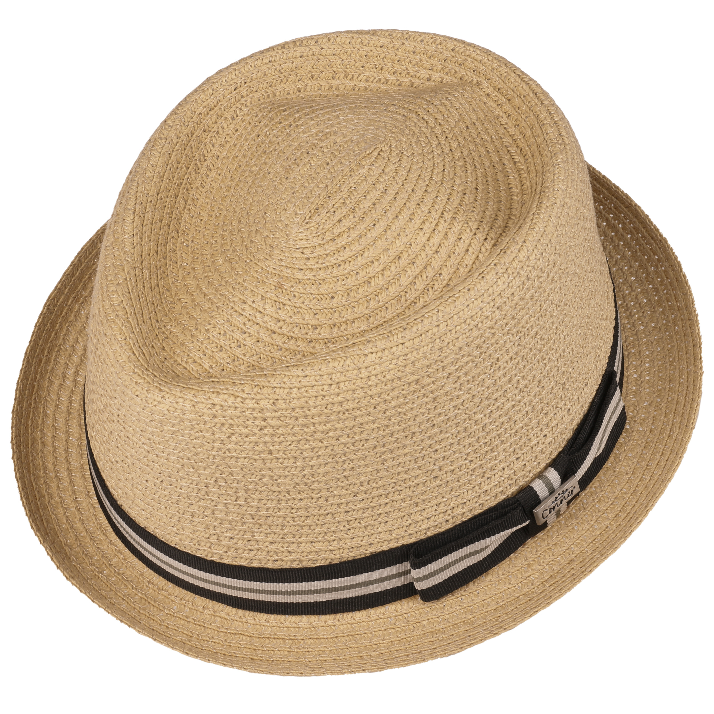 Manchester Pork Pie Straw Hat by Conner - 53,95
