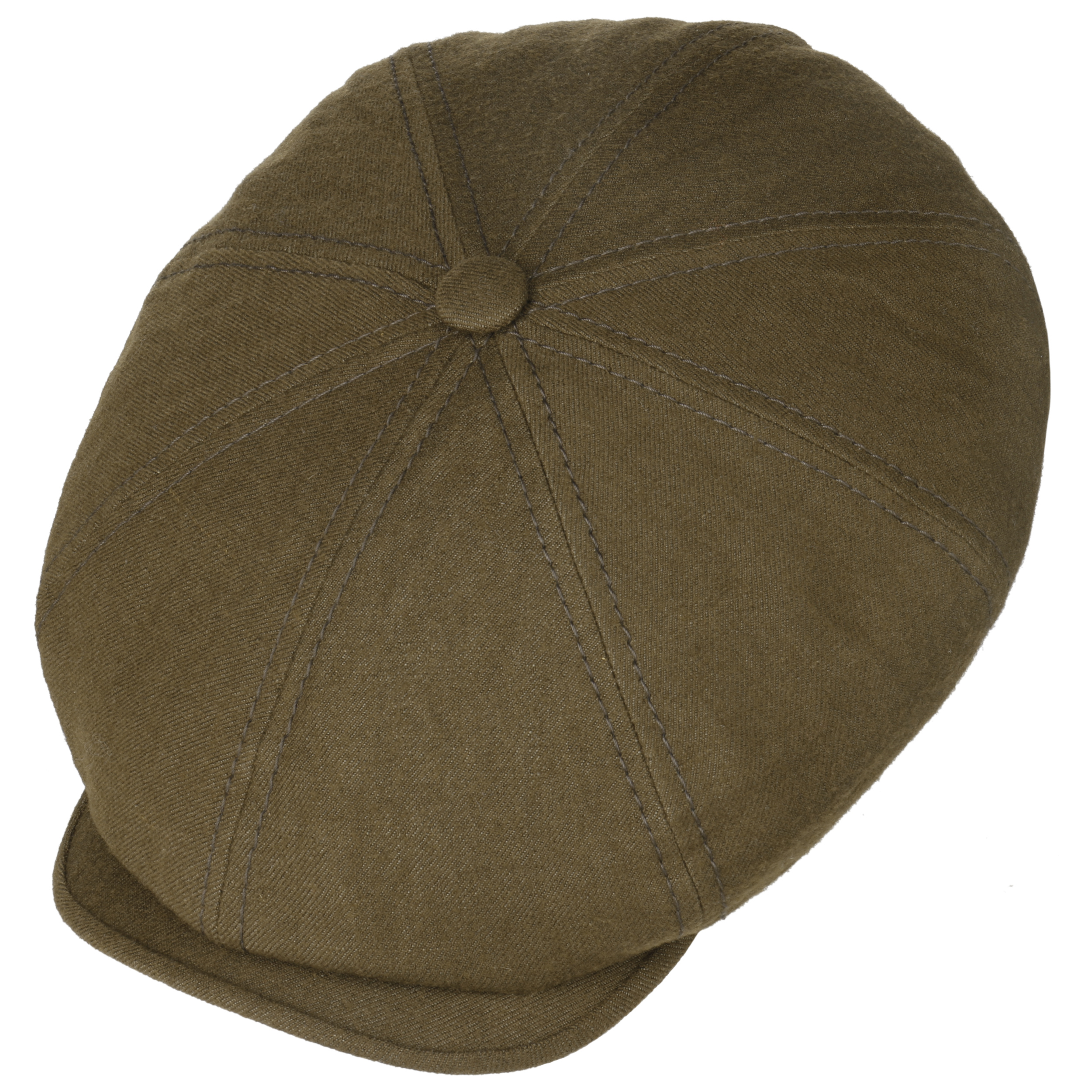 Many Linen-Wool Flat Cap by Stetson - 89,00
