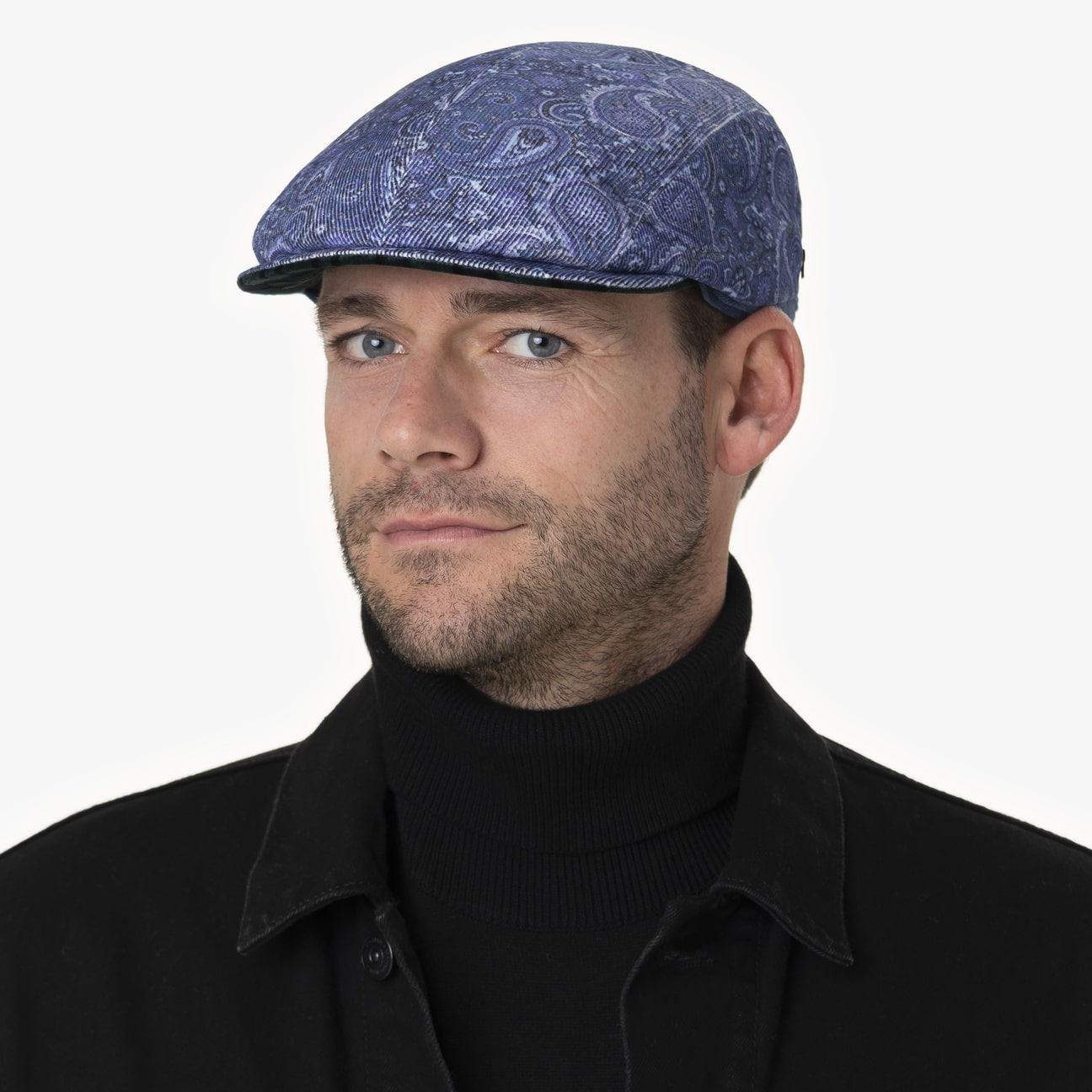 Matera Cotton Flat Cap by Alfonso D’Este - 65,95