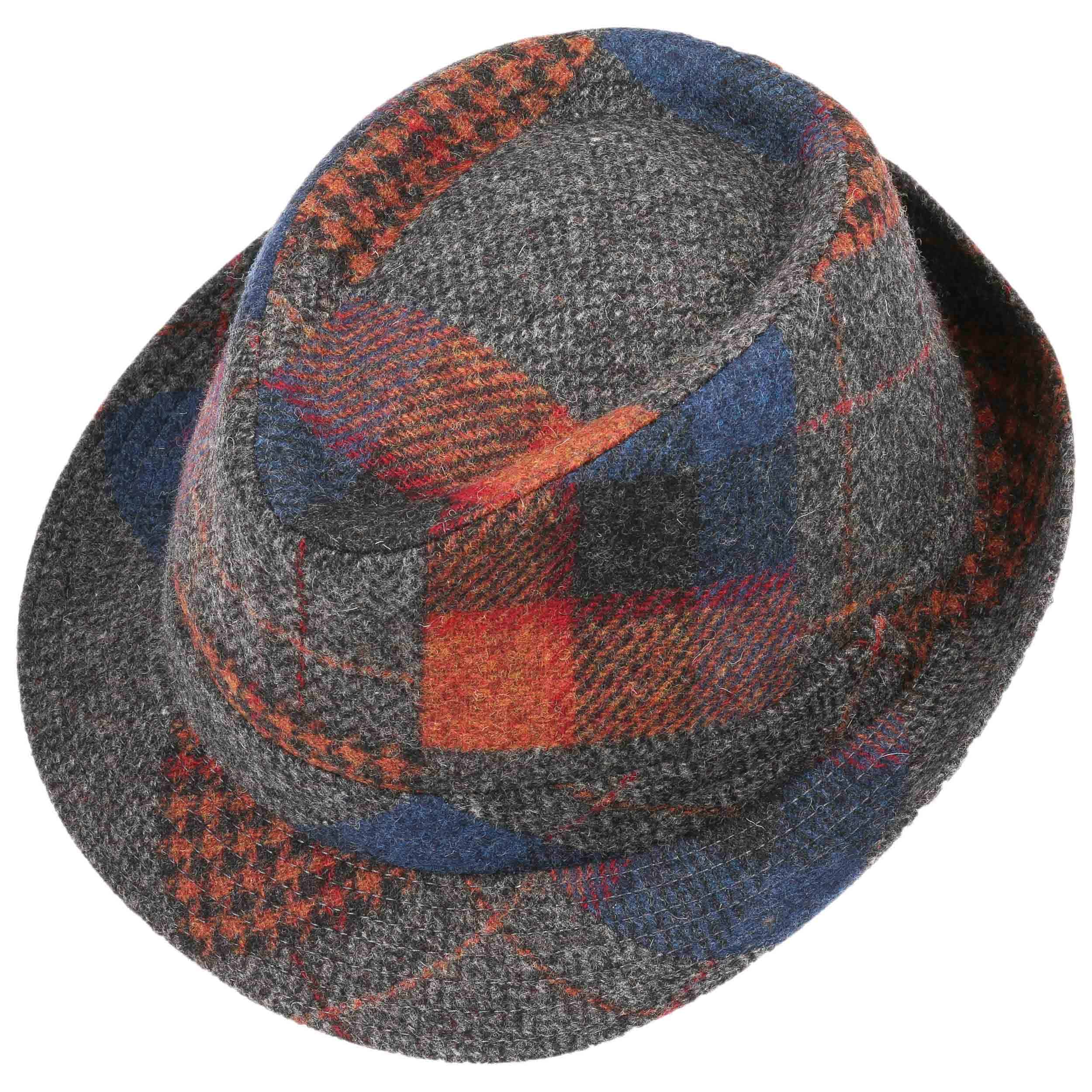 Merino Patchwork Trilby Hat by Lierys --> Shop Hats, Beanies & Caps ...