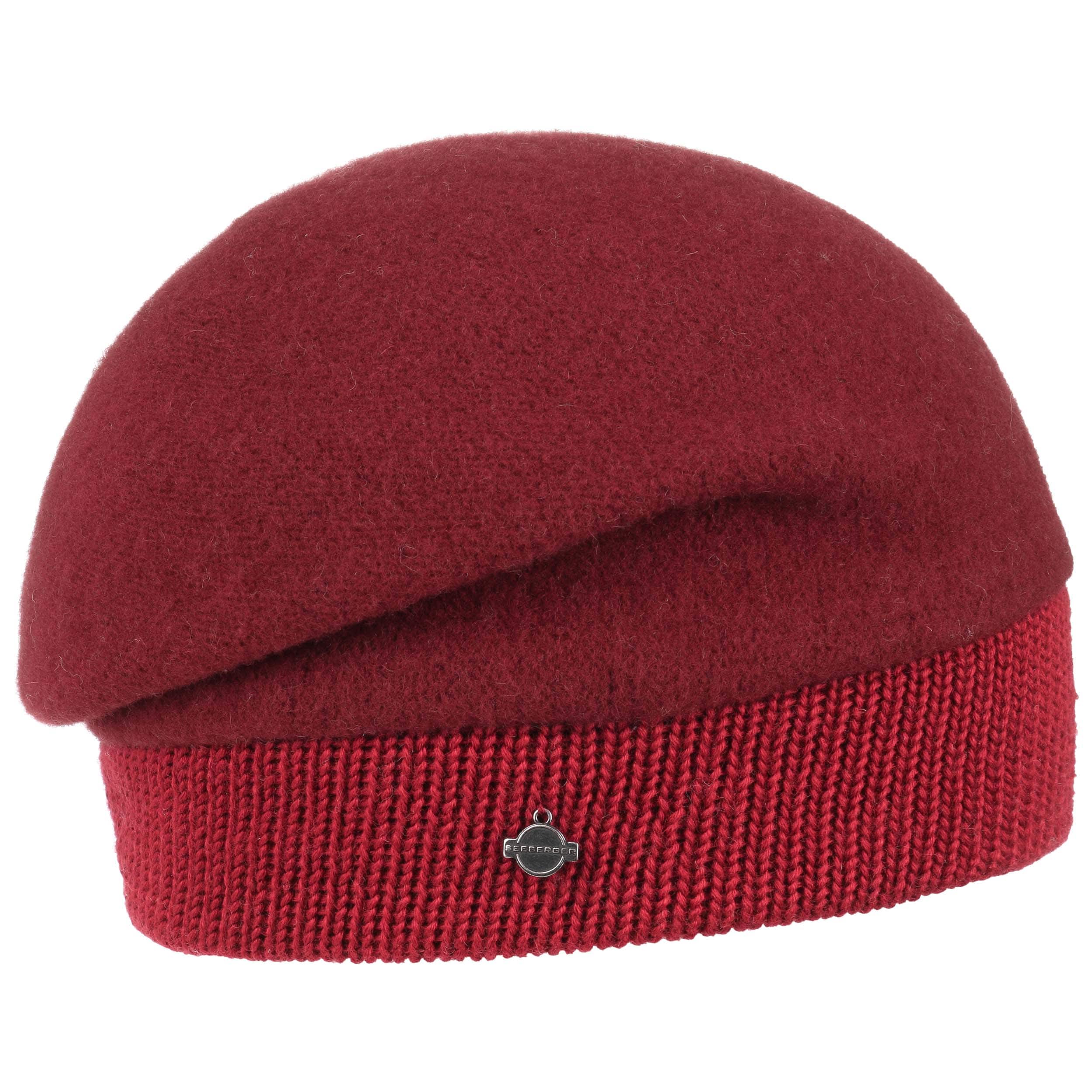 Milled Wool Hat Ribbed Edge by Seeberger - 28,95