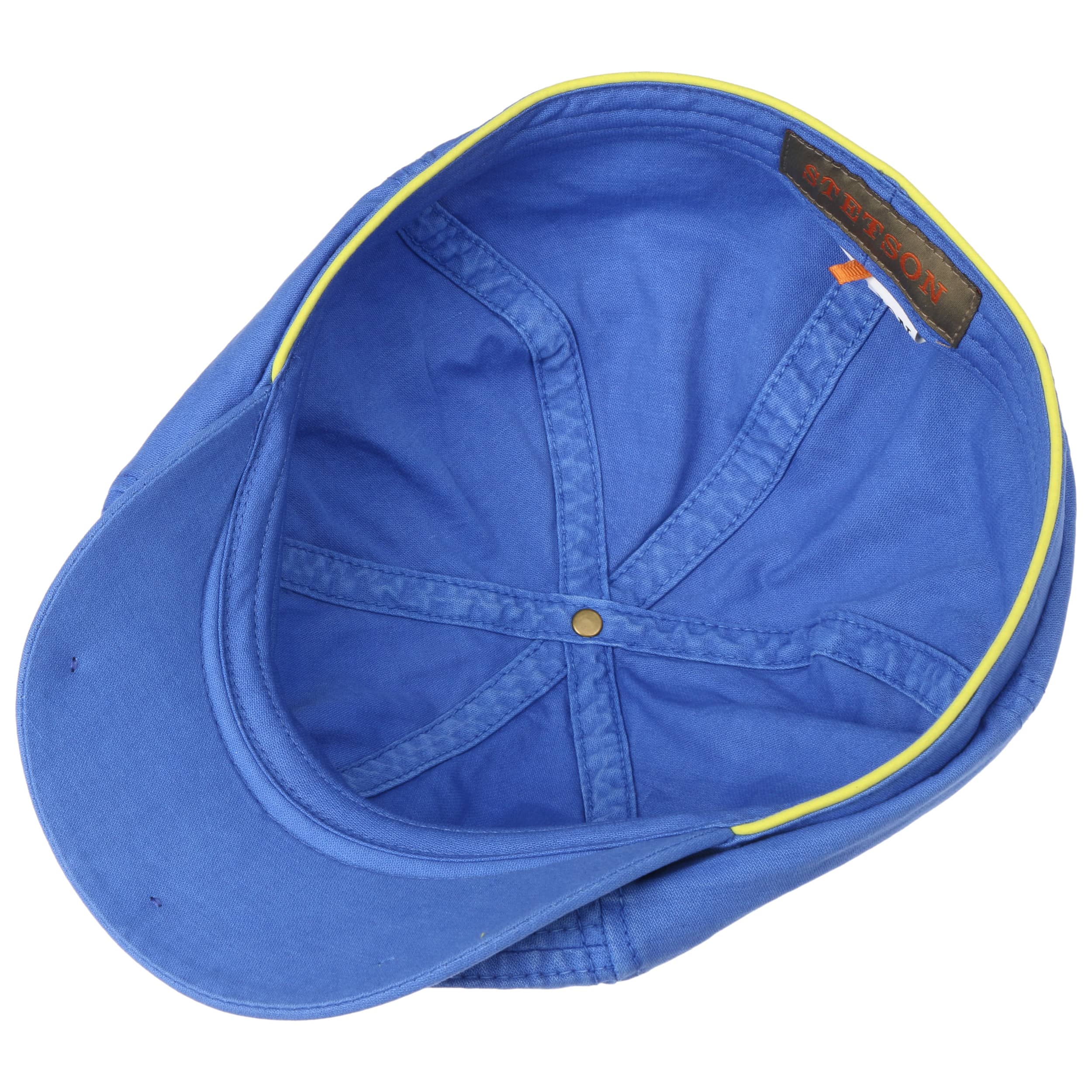 Millerson 6 Panel Flat Cap by Stetson - 69,00