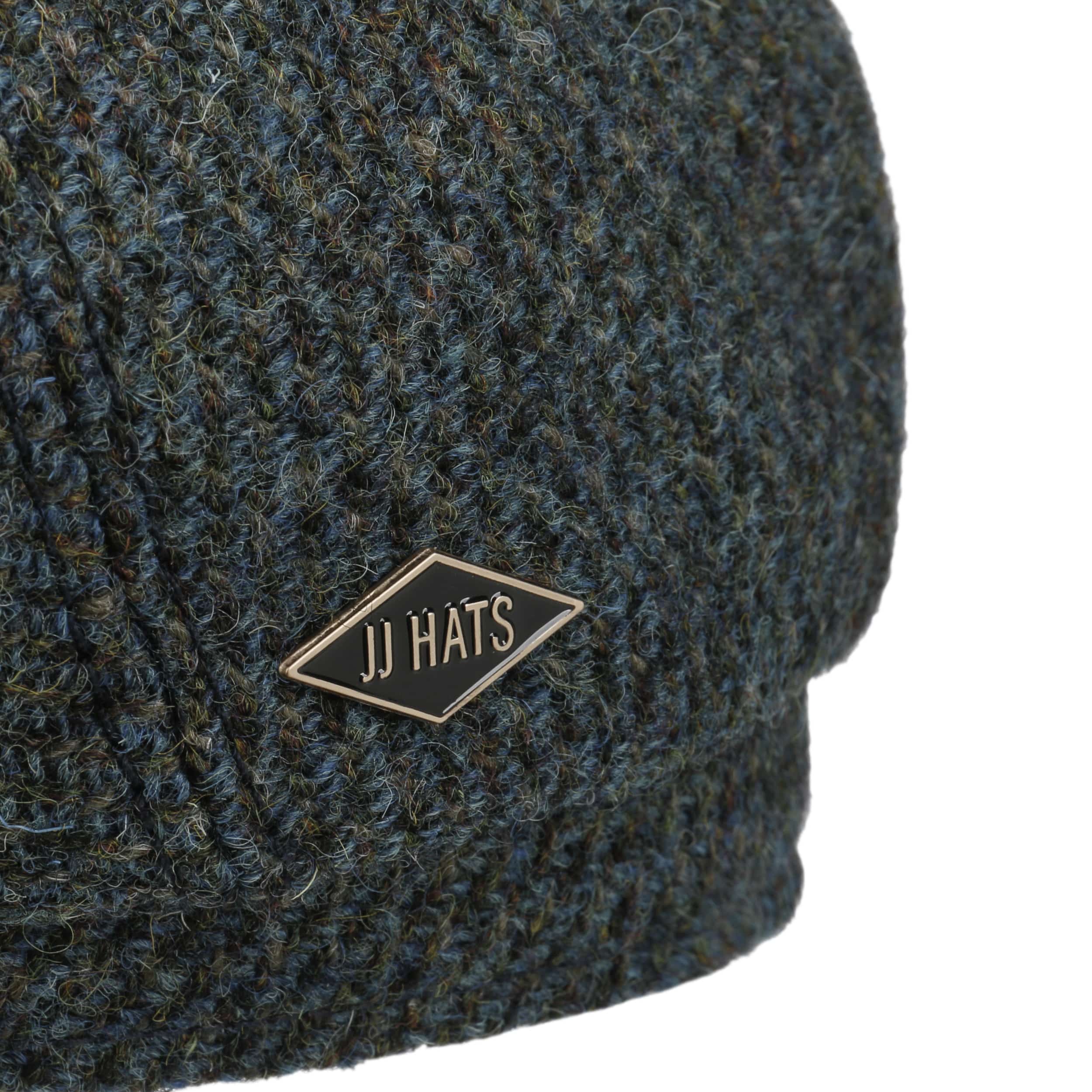 Millscott Wool Driver Flat Cap by JJ Hats - 123,95