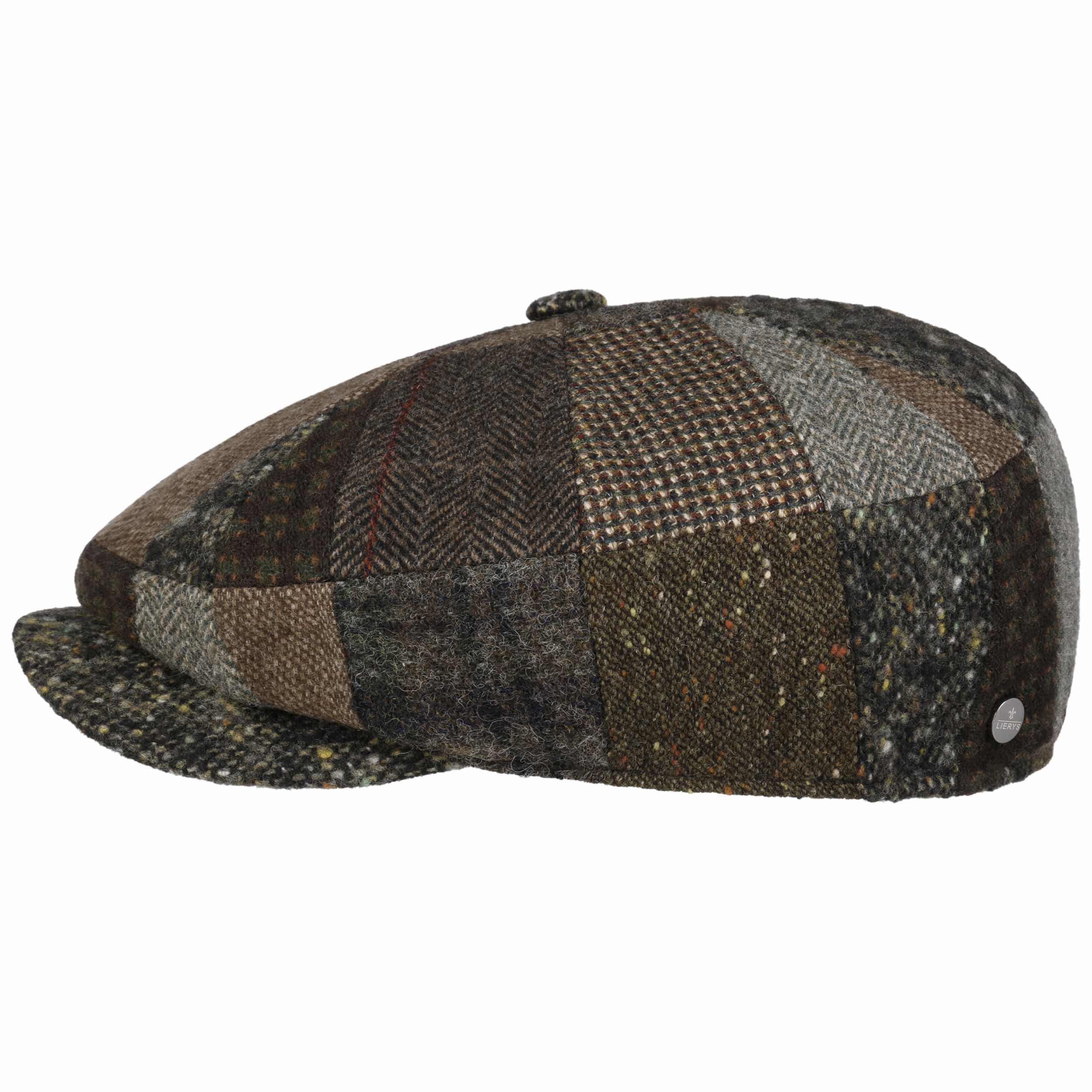 Mindell 8 Panel Patchwork Flat Cap by Lierys - 83,95