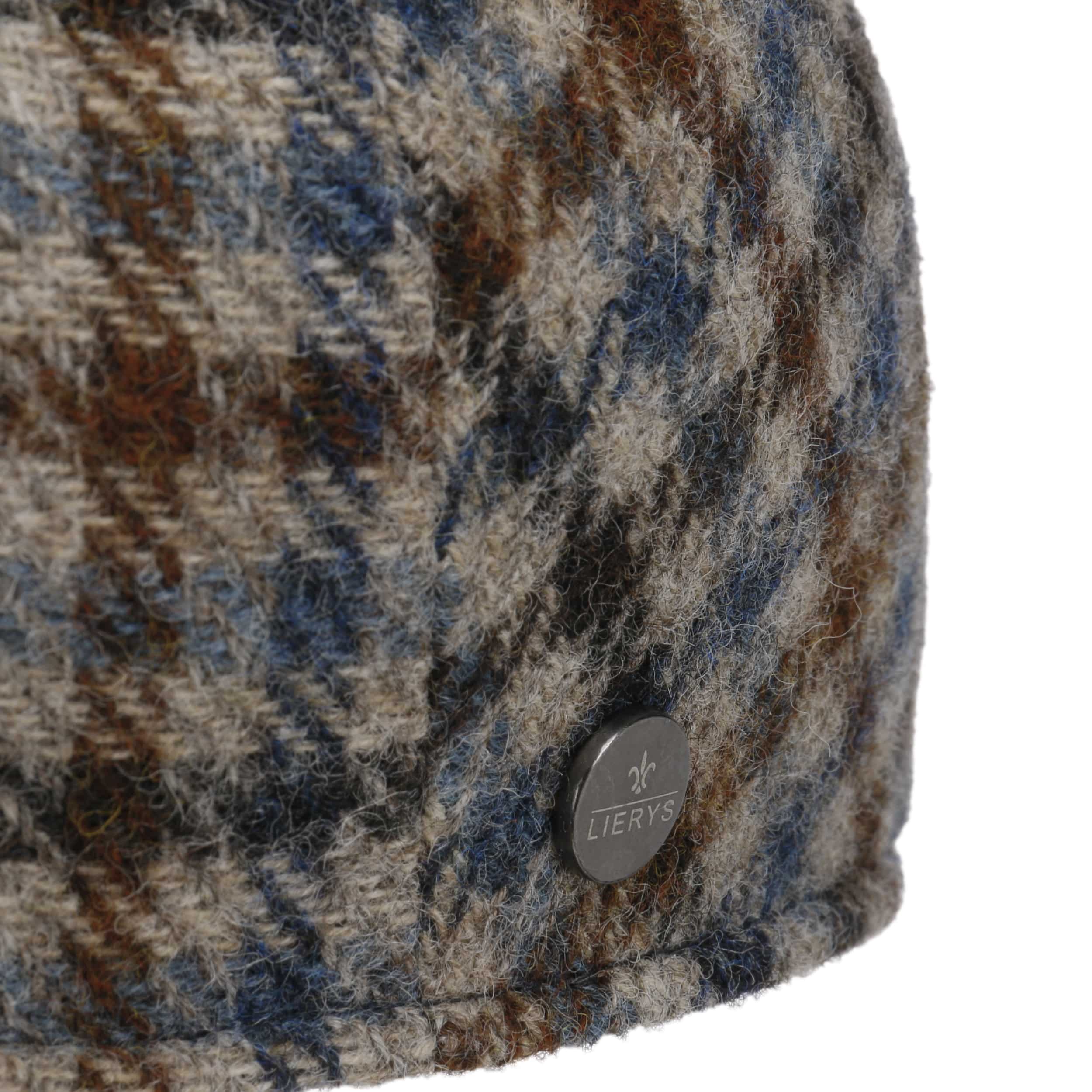 Mini Check Wool Driver Flat Cap by Lierys - 83,95