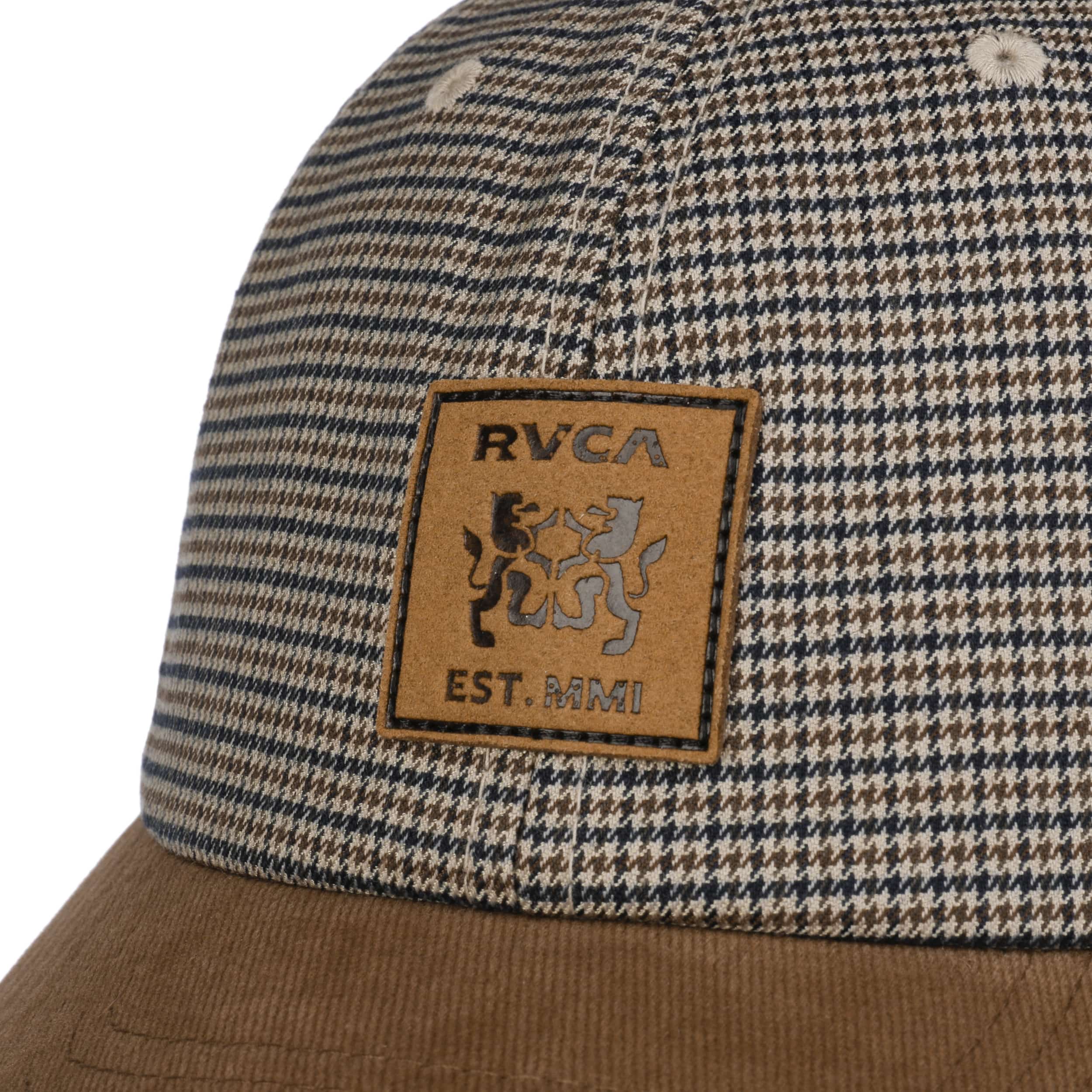 Mini Houndstooth Century Cap by RVCA --> Shop Hats, Beanies & Caps ...