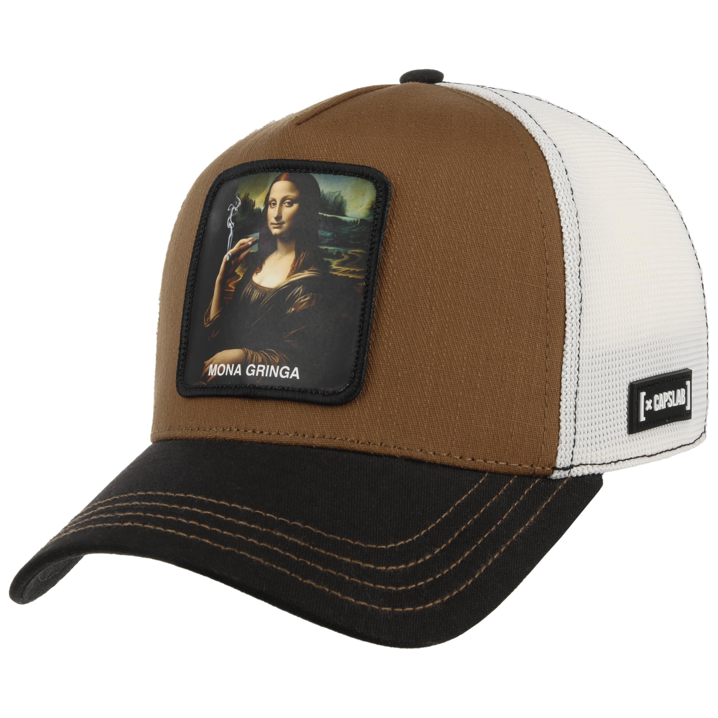 Mona Lisa Trucker Cap by Capslab - 32,95