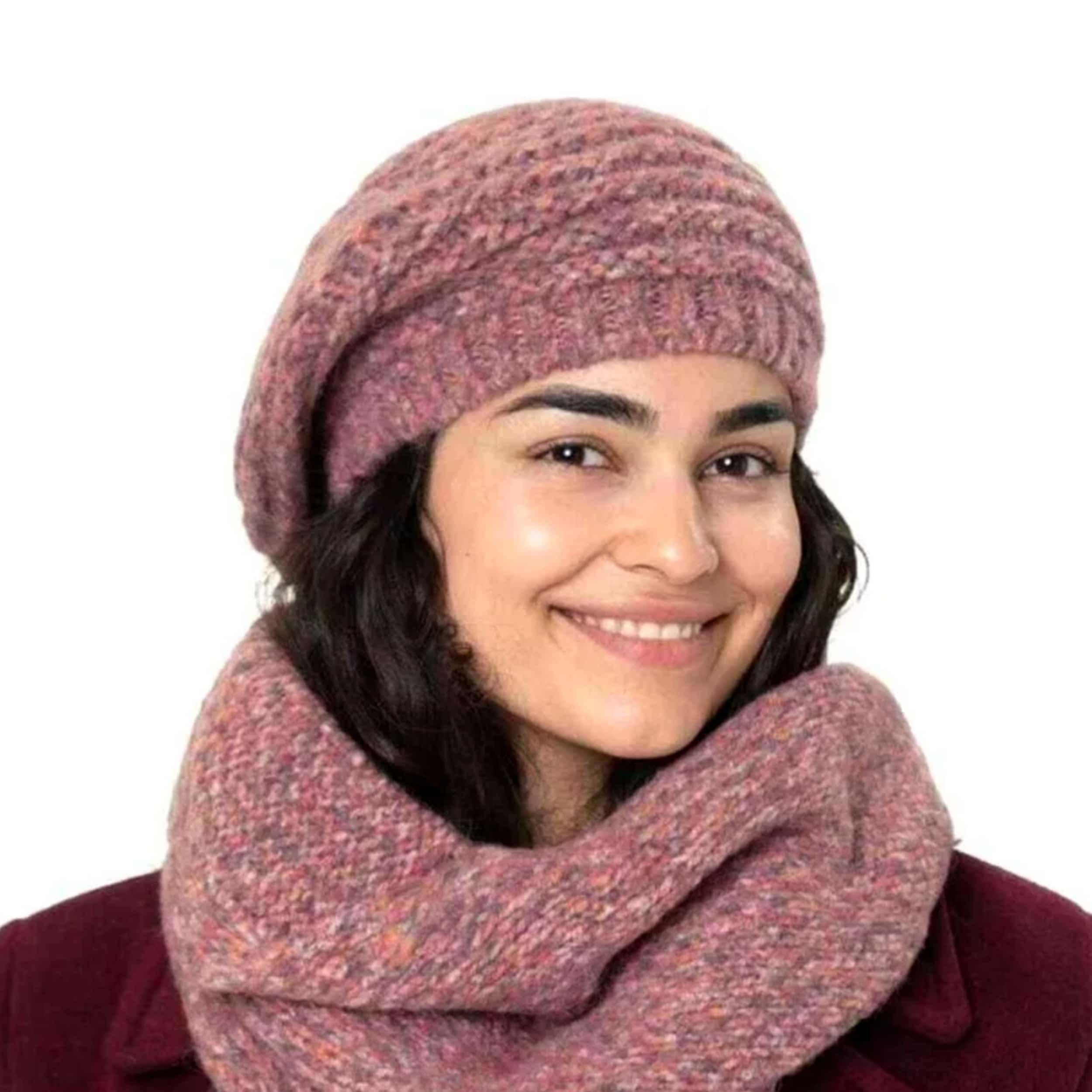 Montodine Knit Beret with Alpaca Wool by bedacht - 65,95