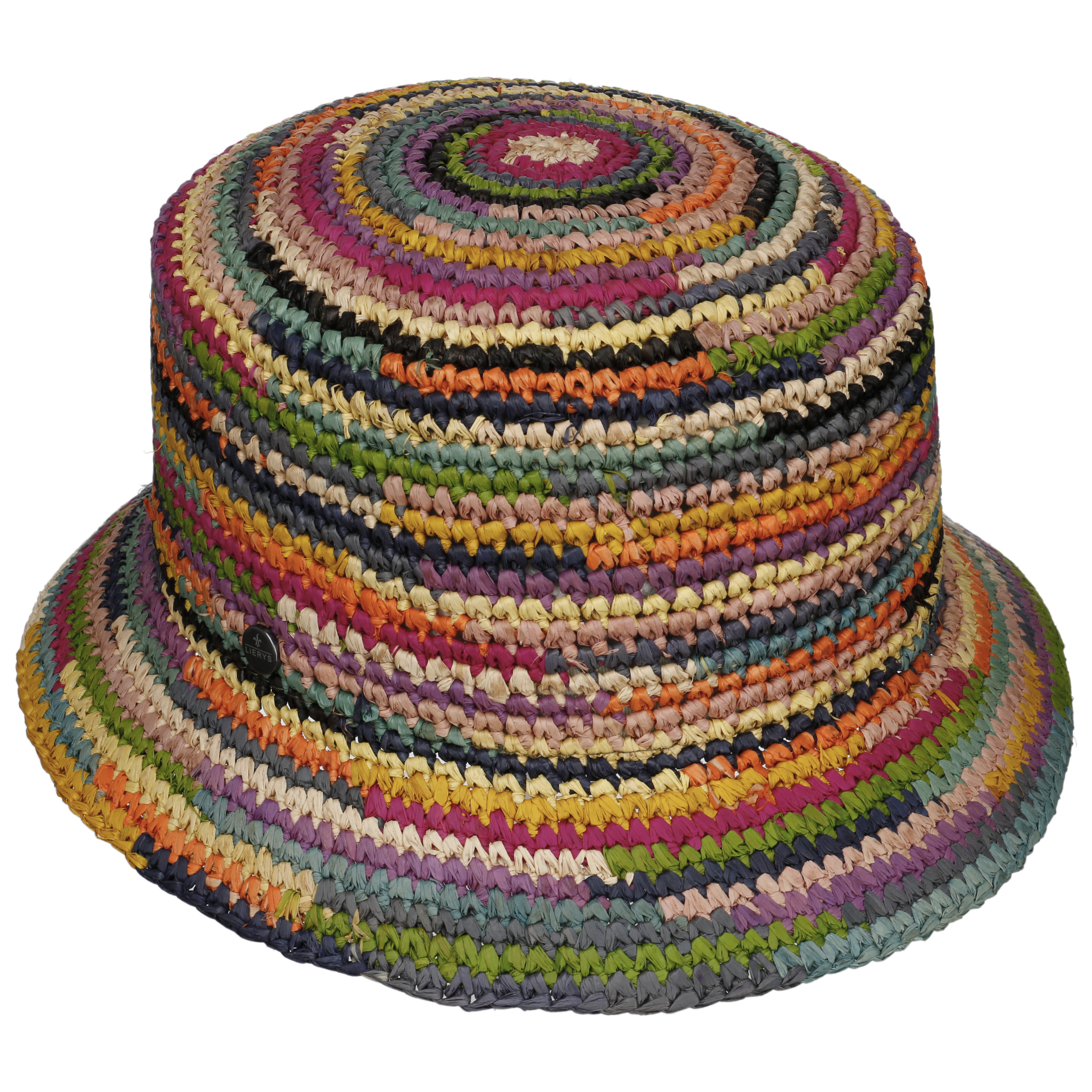 Multicolour Crochet Straw Hat by Lierys - 62,95
