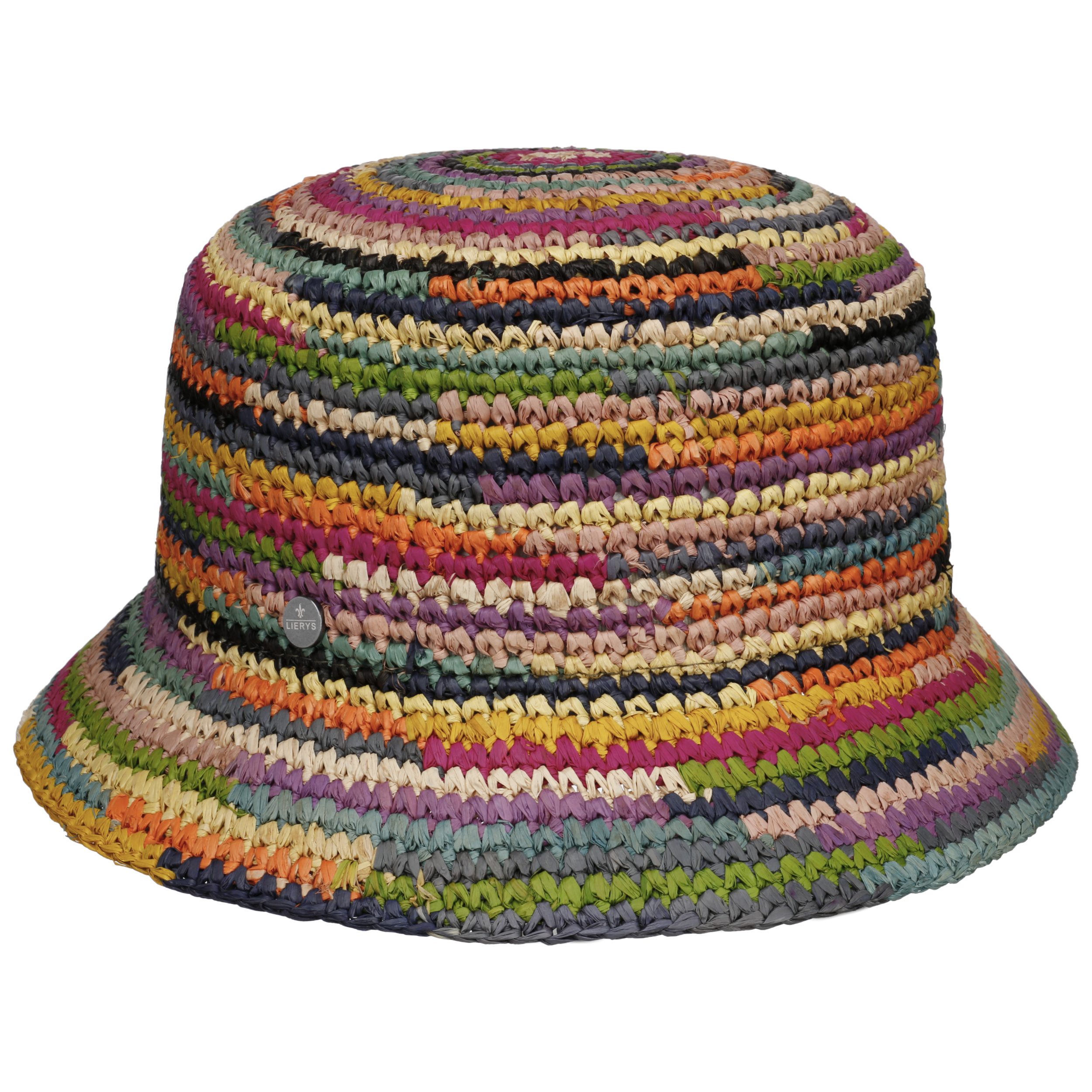 Multicolour Crochet Straw Hat by Lierys - 62,95