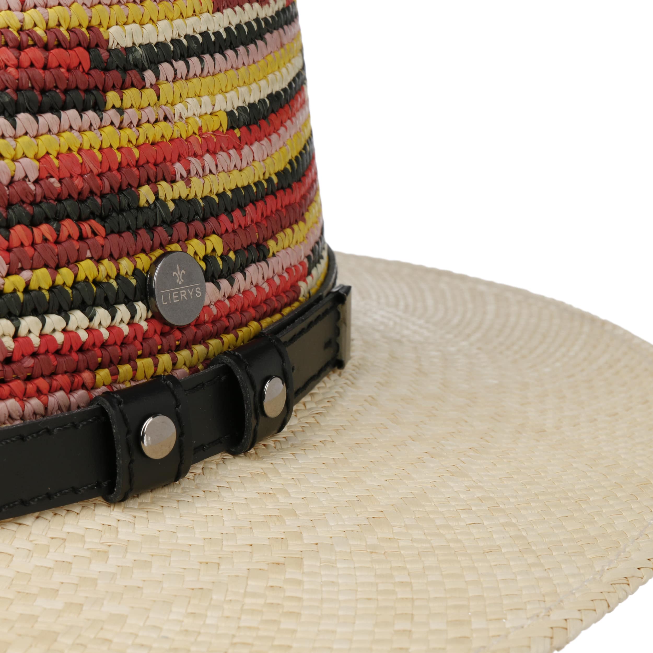 Multicolour Crown Panama Hat by Lierys --> Shop Hats, Beanies & Caps ...