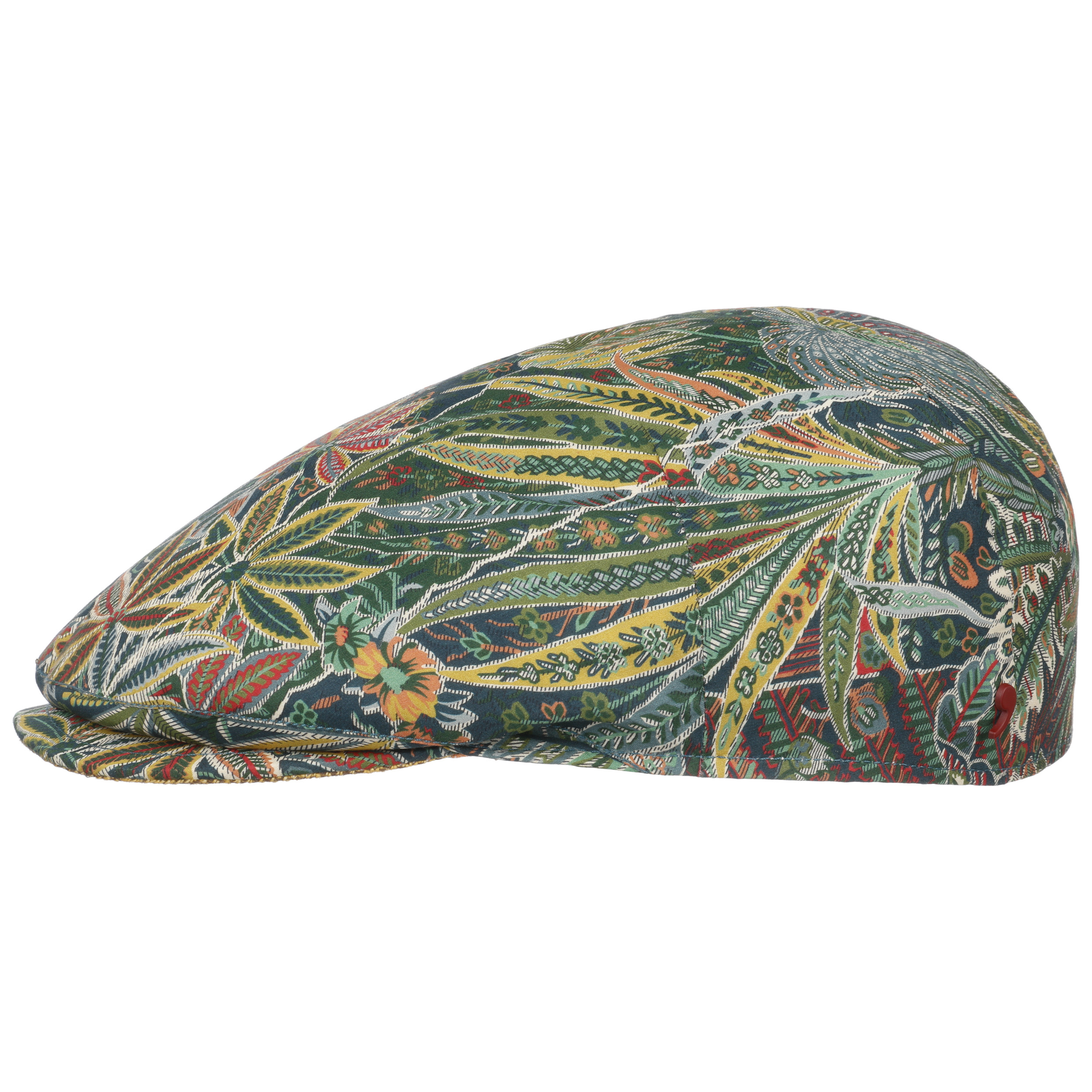 Multicolour Flowers Flat Cap by Alfonso D’Este - 93,95