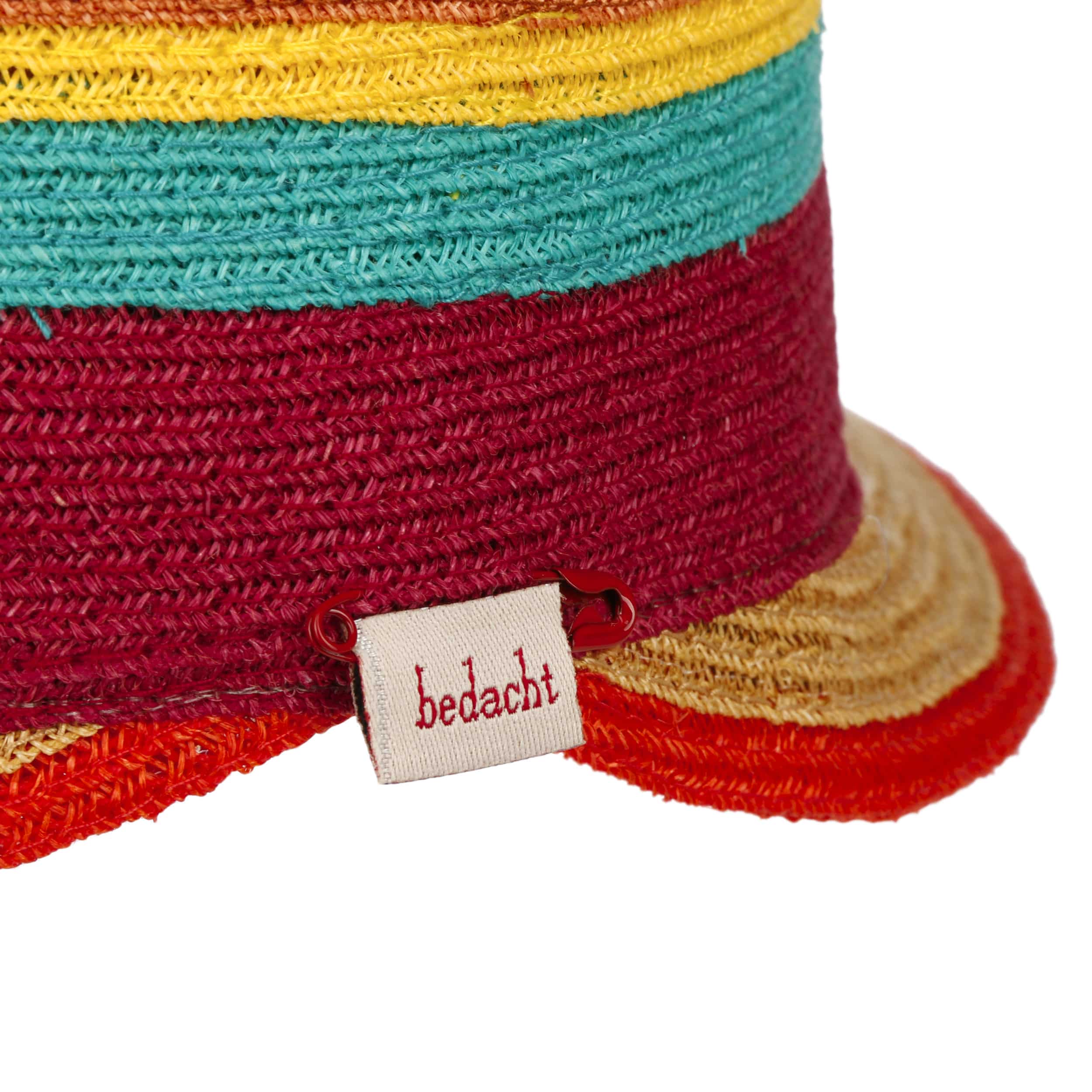 Multicolour Hemp Hat by bedacht --> Shop Hats, Beanies & Caps online ...