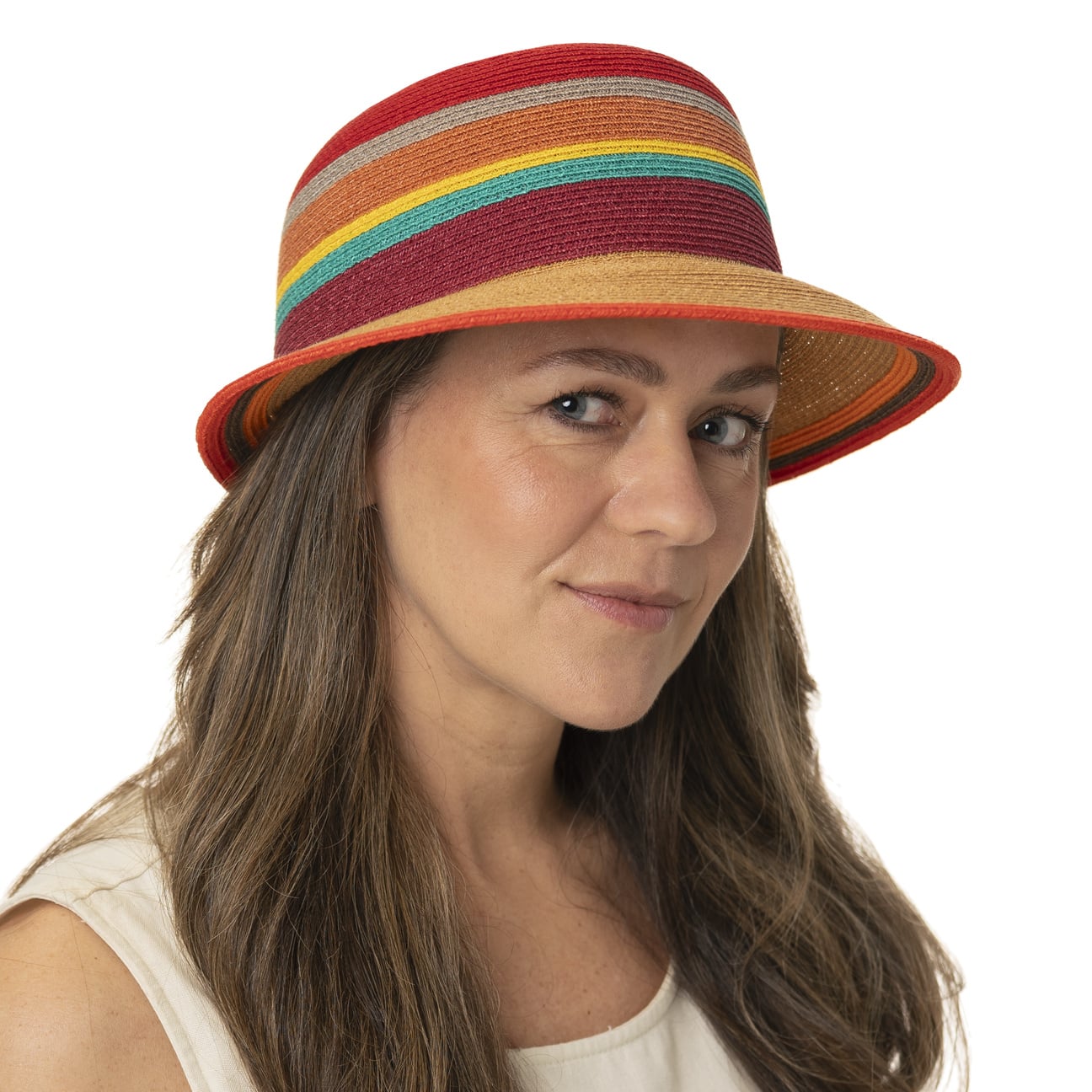 Multicolour Hemp Hat by bedacht --> Shop Hats, Beanies & Caps online ...