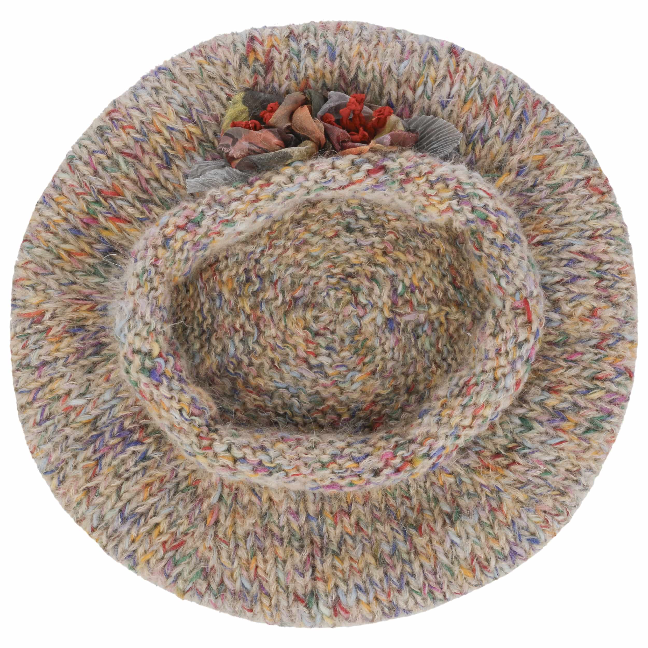 Multicolour Knit Beret by GREVI --> Shop Hats, Beanies & Caps online ...