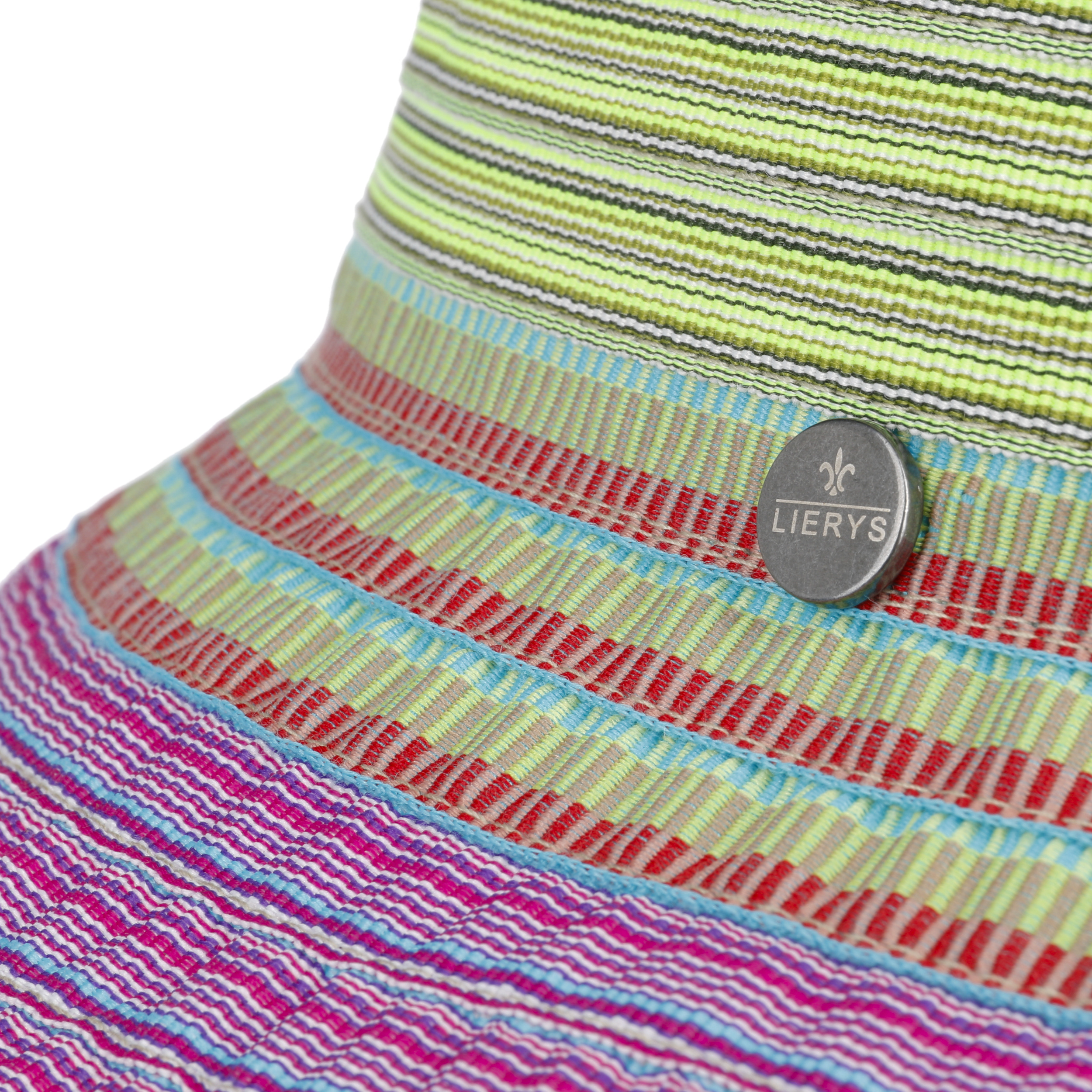 Multicolour Stripes Cloth Hat by Lierys --> Shop Hats, Beanies & Caps ...